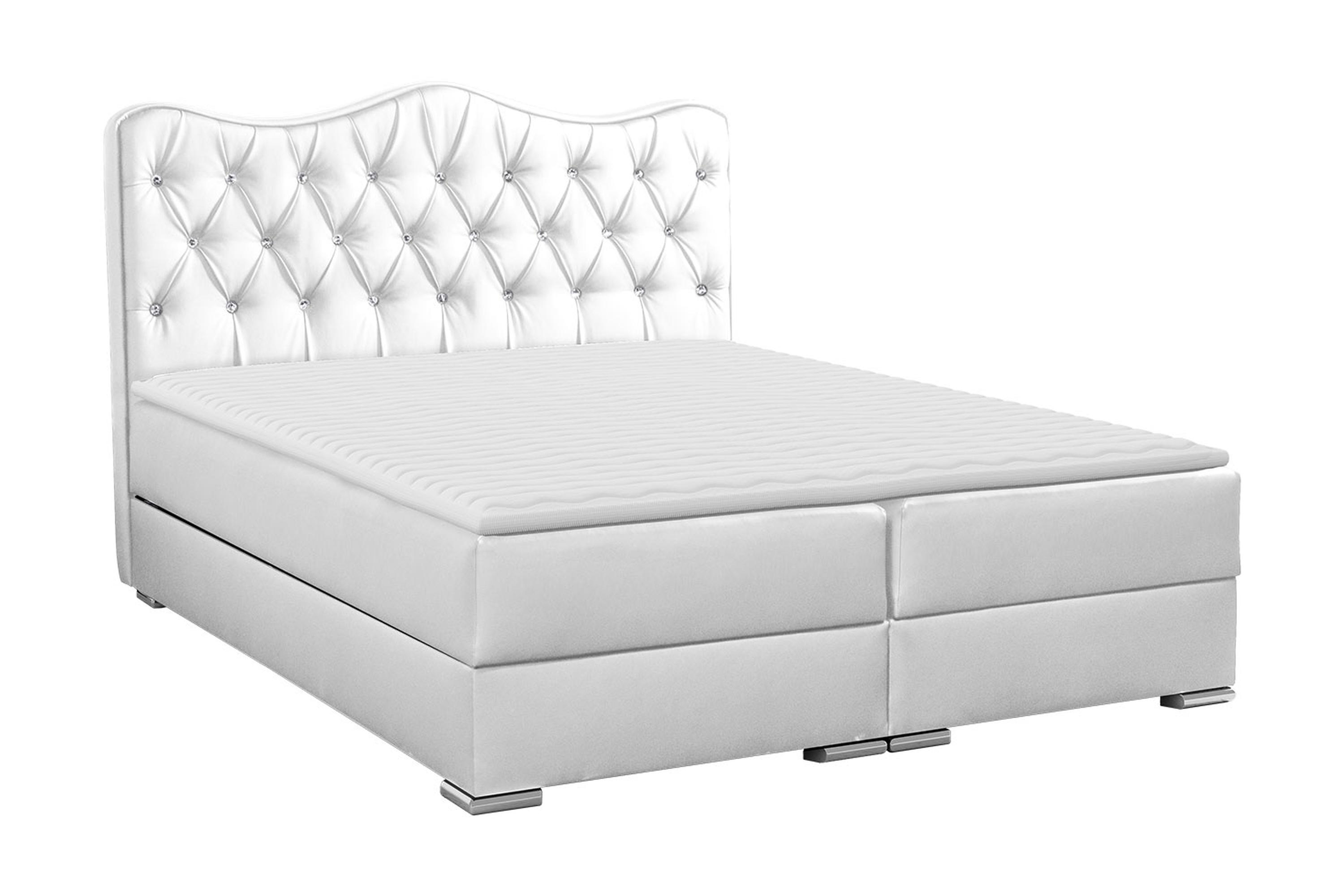 Drömvik Sultan Kontinentalsäng 140x200 cm Vit - Möbler - Trademax