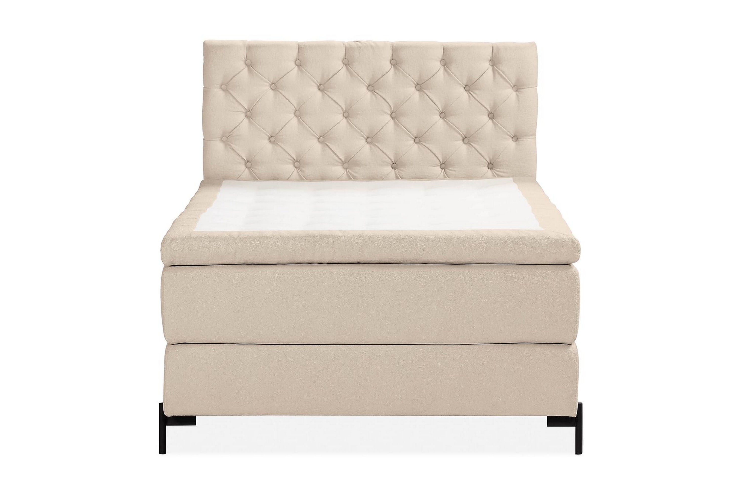 Sängpaket Kontinentalsäng Kakichi 140x200 cm Beige - Möbler | Chilli