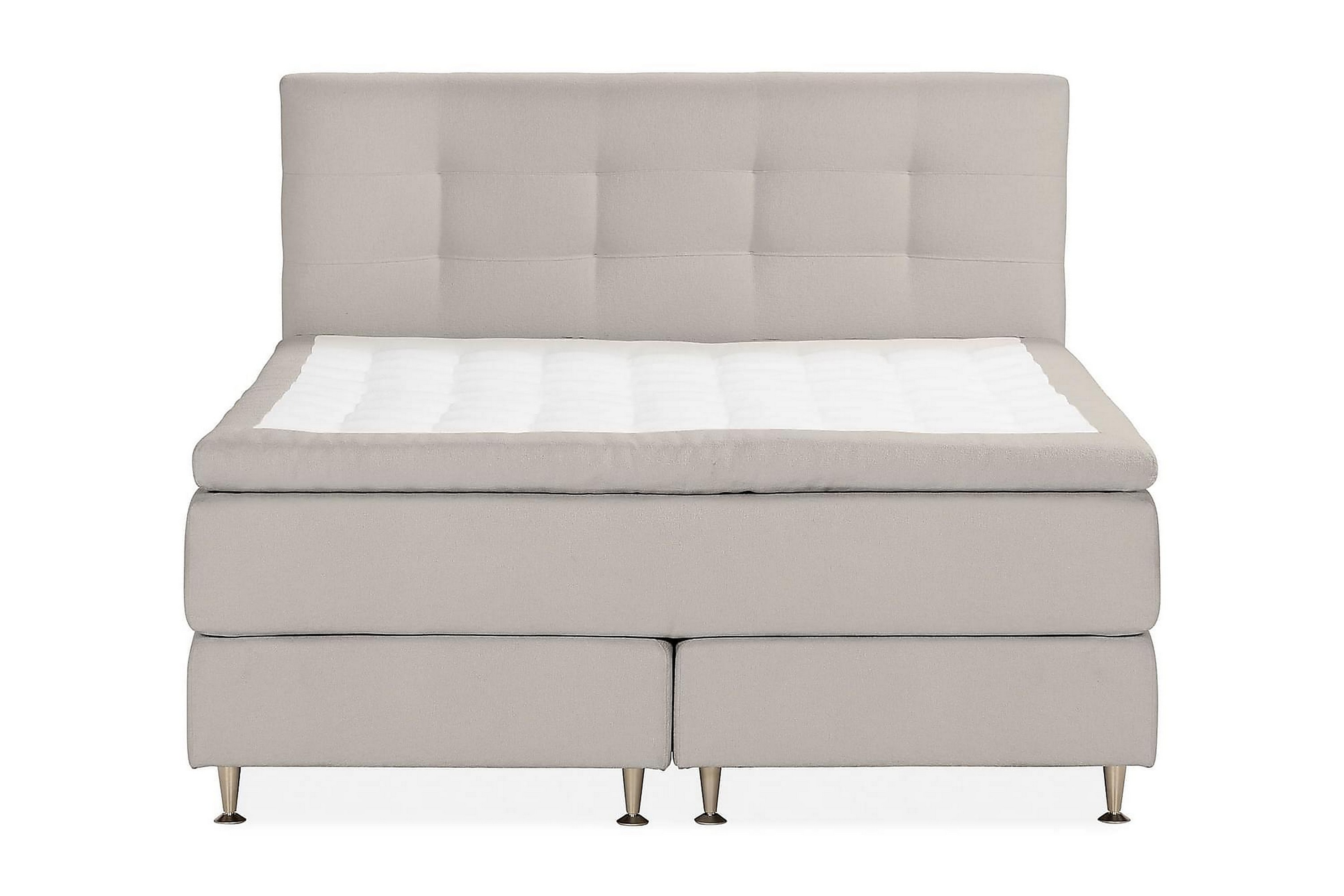 Bedly Sängpaket Kontinentalsäng Kakichi 160x200 cm Grå - Möbler | Chilli