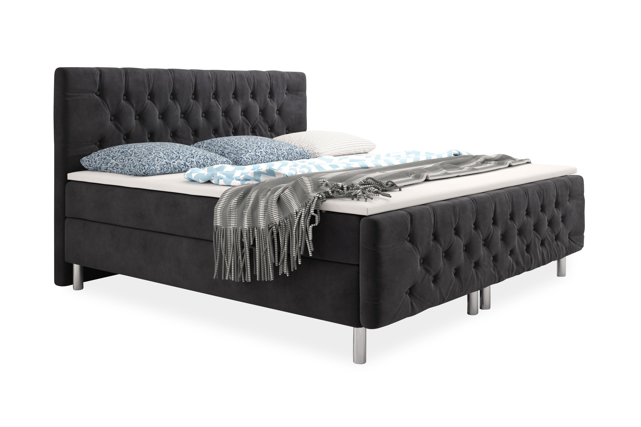 Velluto Sängpaket 160x200 cm - Sängar med förvaring | Trademax.se