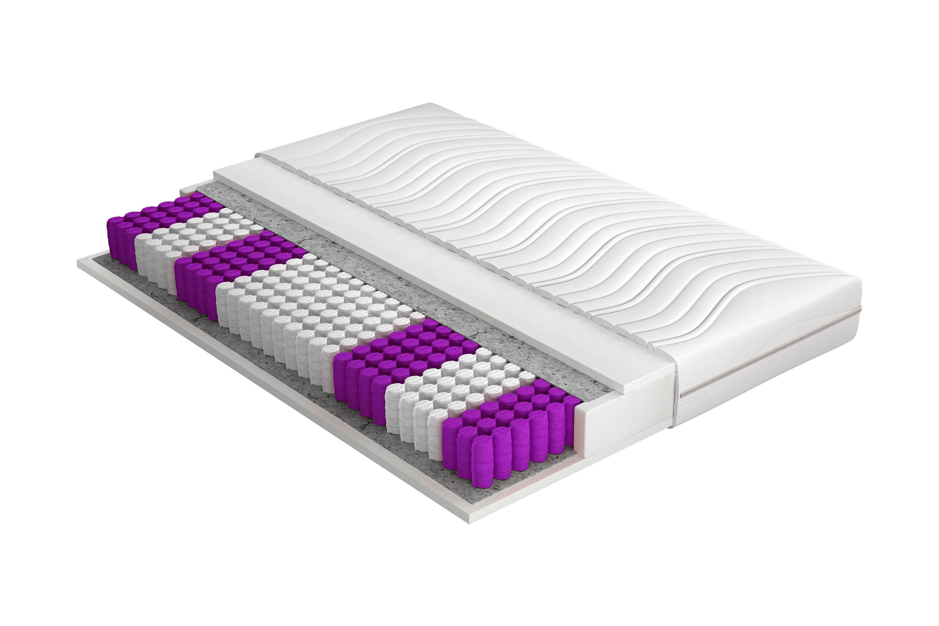 Madrass Javestre 200x200 cm Vit - Möbler | Chilli