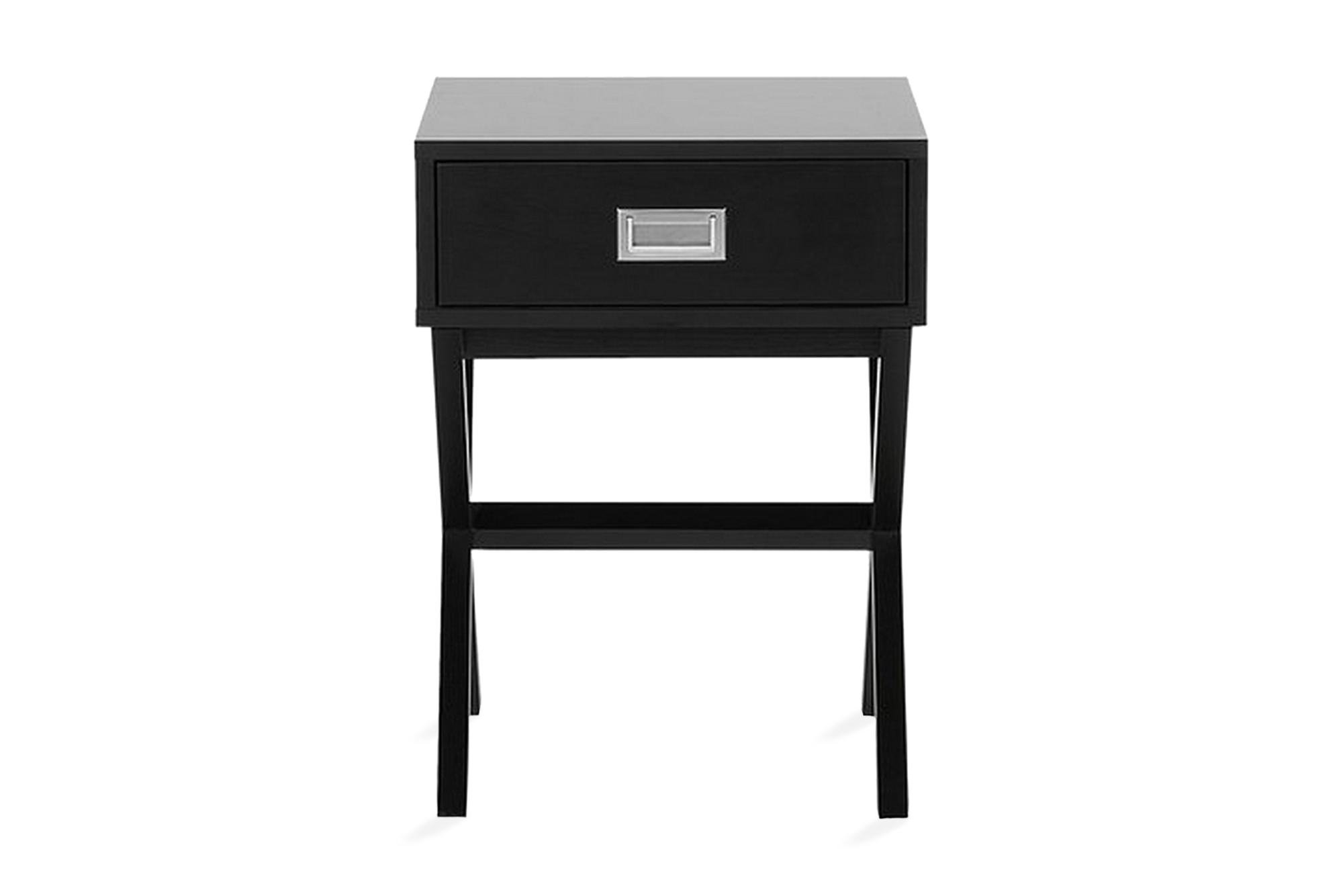 Nattbord Mondariz 40 cm med Oppbevaring Skuff Svart - Møbler - Chilli