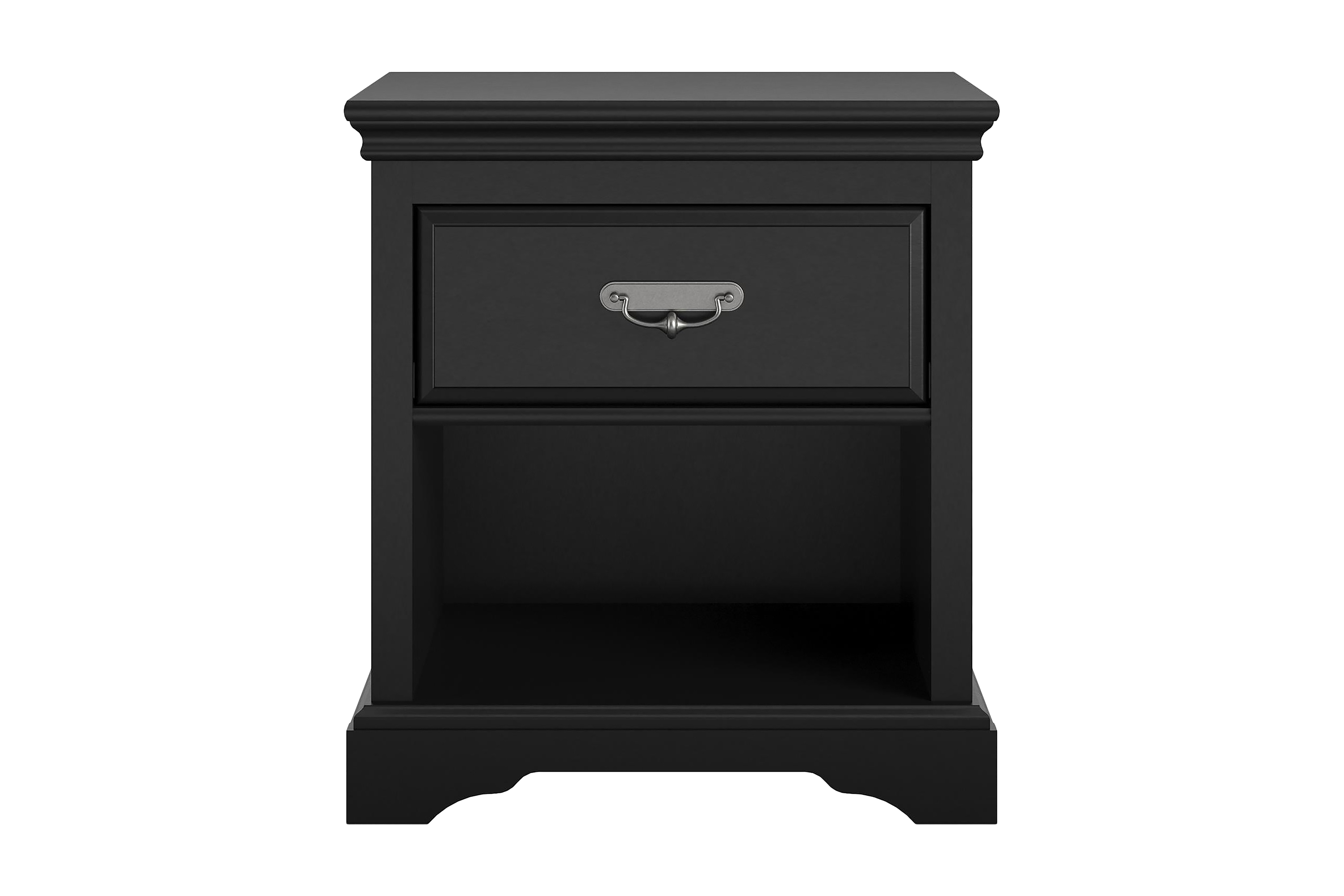 Dorel Home Bristol Nattbord 60x42 cm Svart Dorel Home - Møbler - Trademax