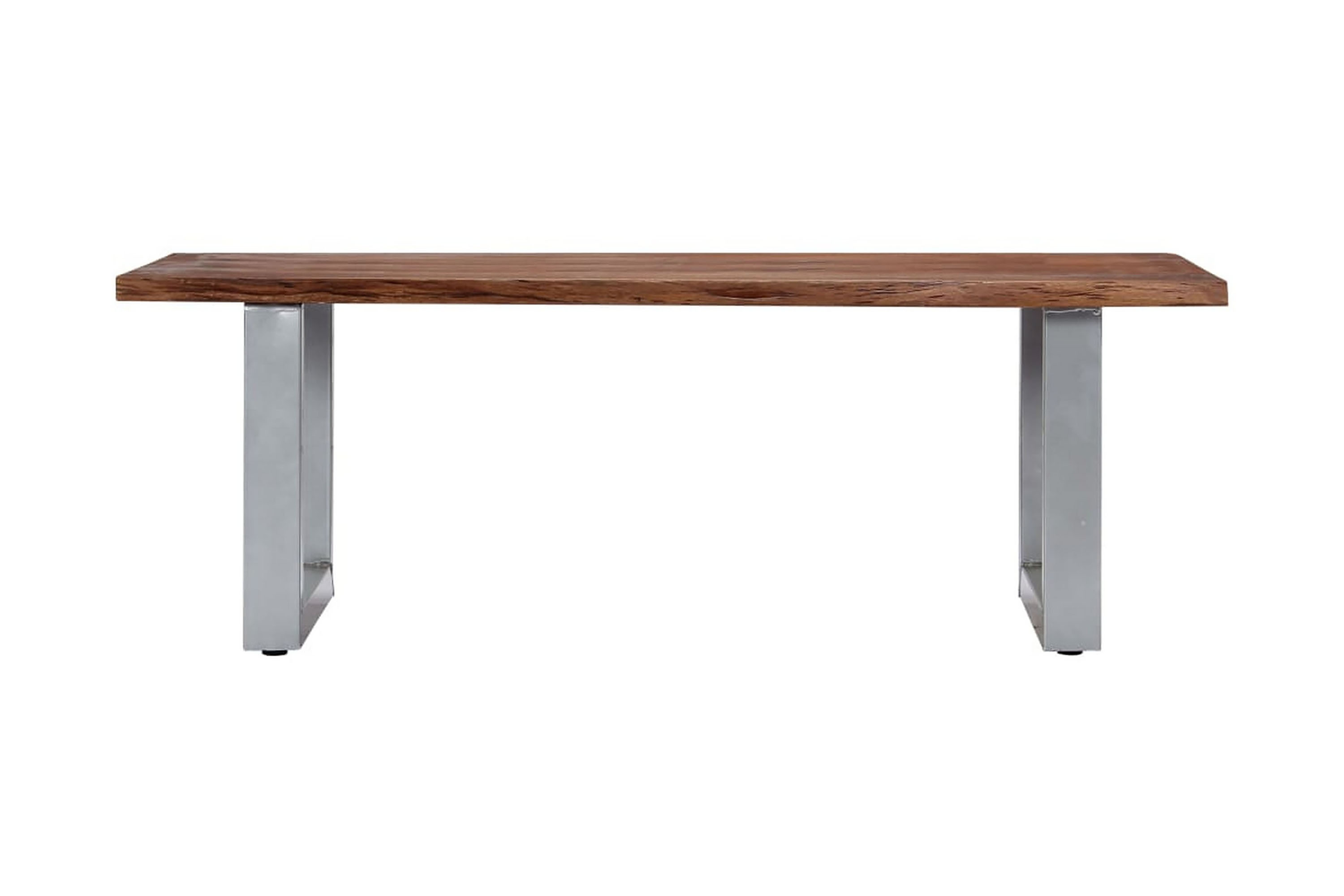 Be Basic Sofabord M. Levende Kanter Akacie 115 X 60 X 40 Cm Brun - Møbler | Trademax