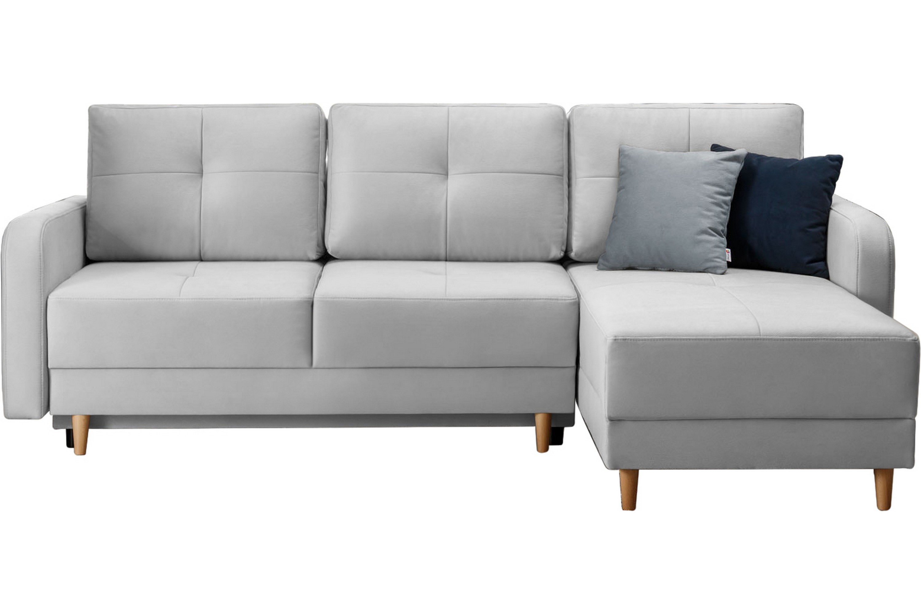 Saimon Sovesofa m. Divan med Oppbevaring 3-seter Grå - Møbler - Trademax