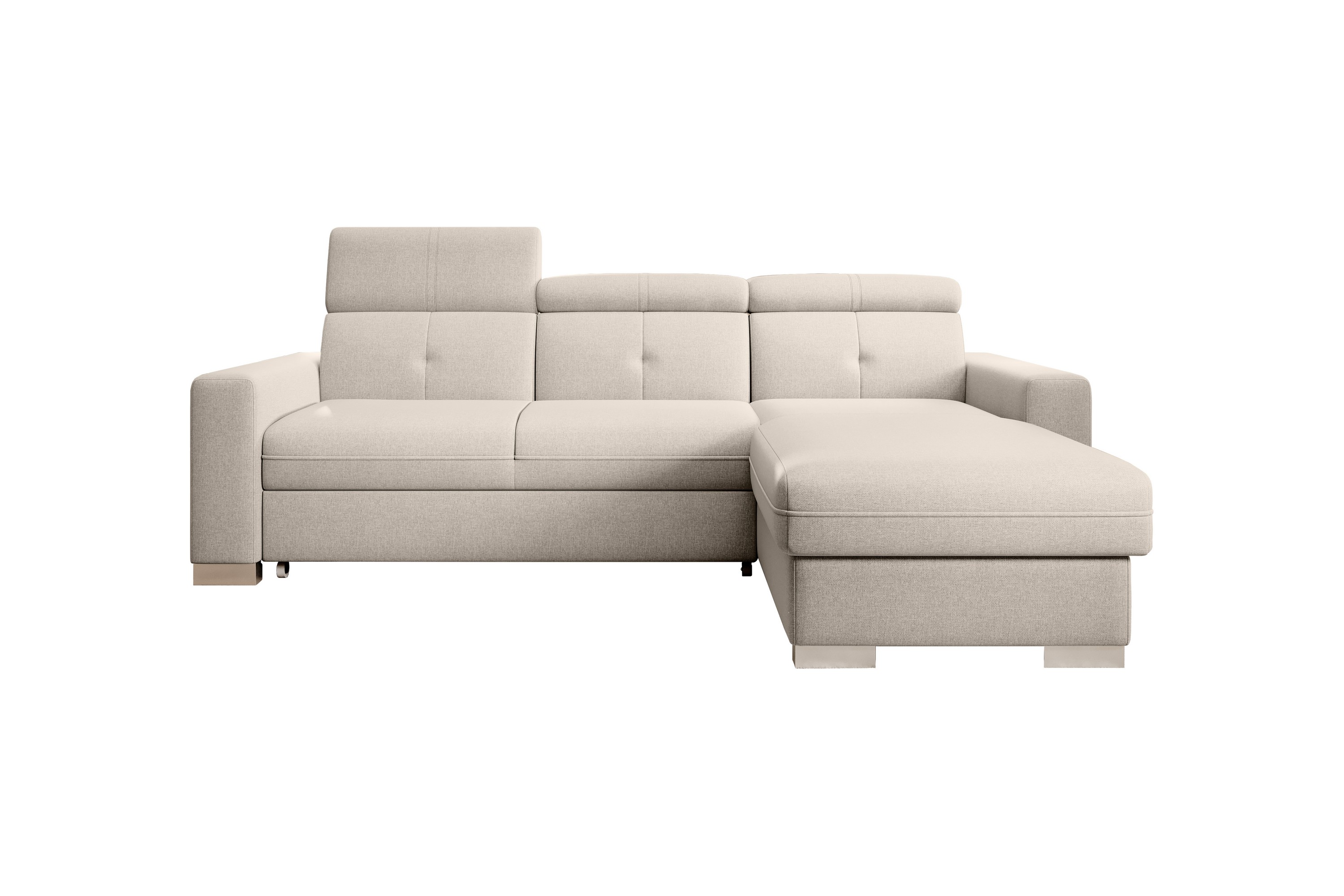 Trent Sovesofa m. Divan med Oppbevaring 3-seter Beige - Møbler - Trademax