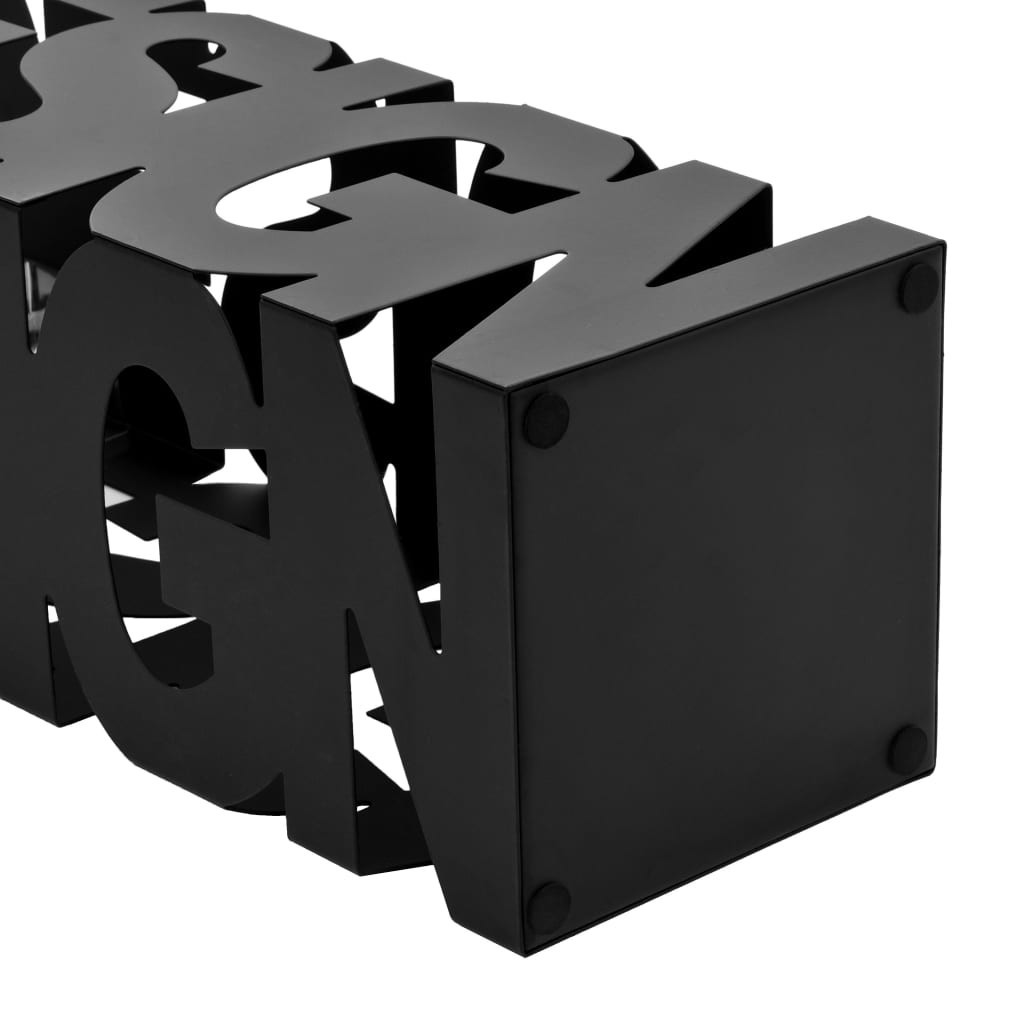 Be Basic Paraplystativ Design Stål Sort Sort - Opbevaring | Trademax