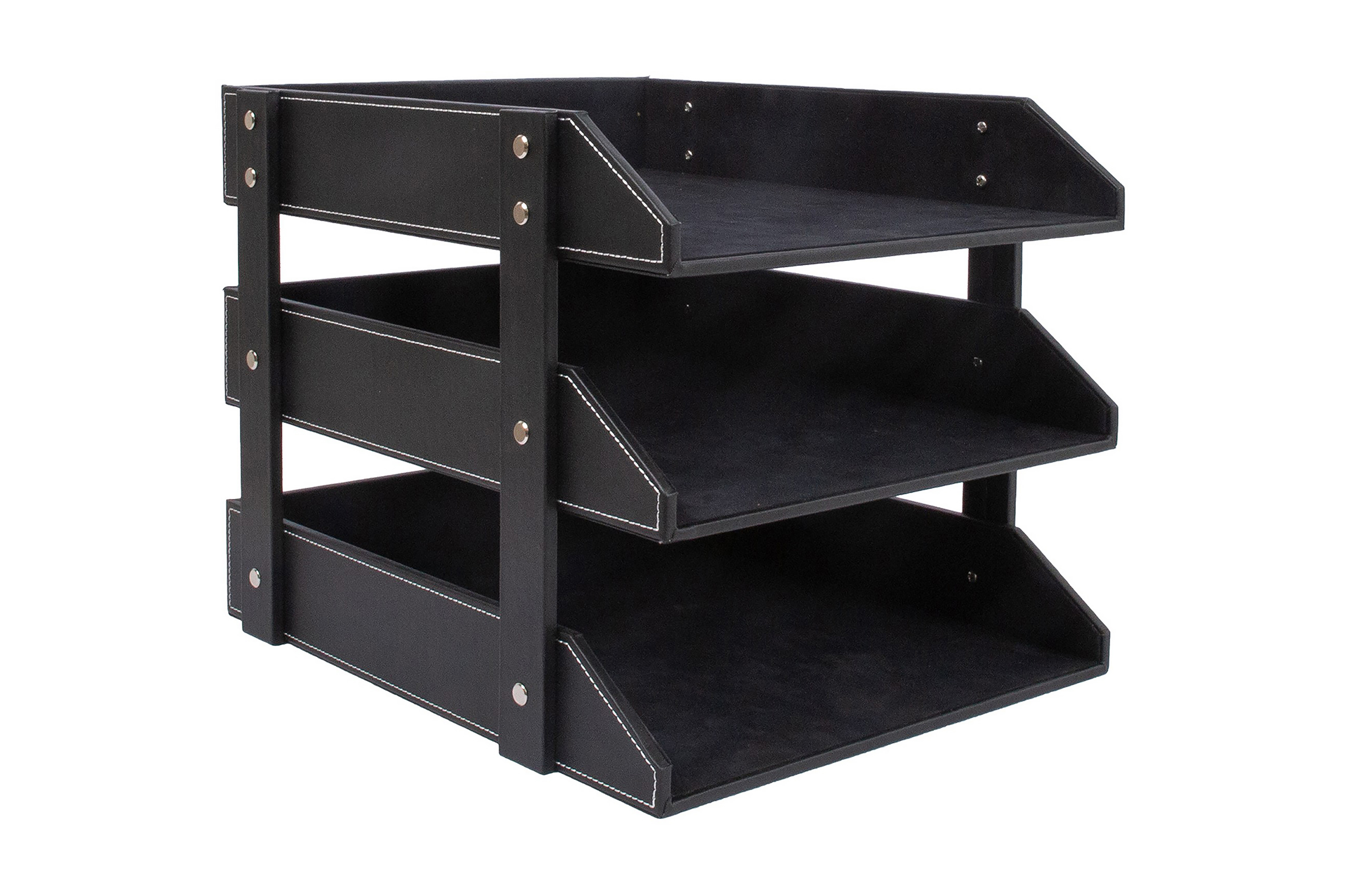 Walter brevkurv Sort læder - Opbevaring | Trademax