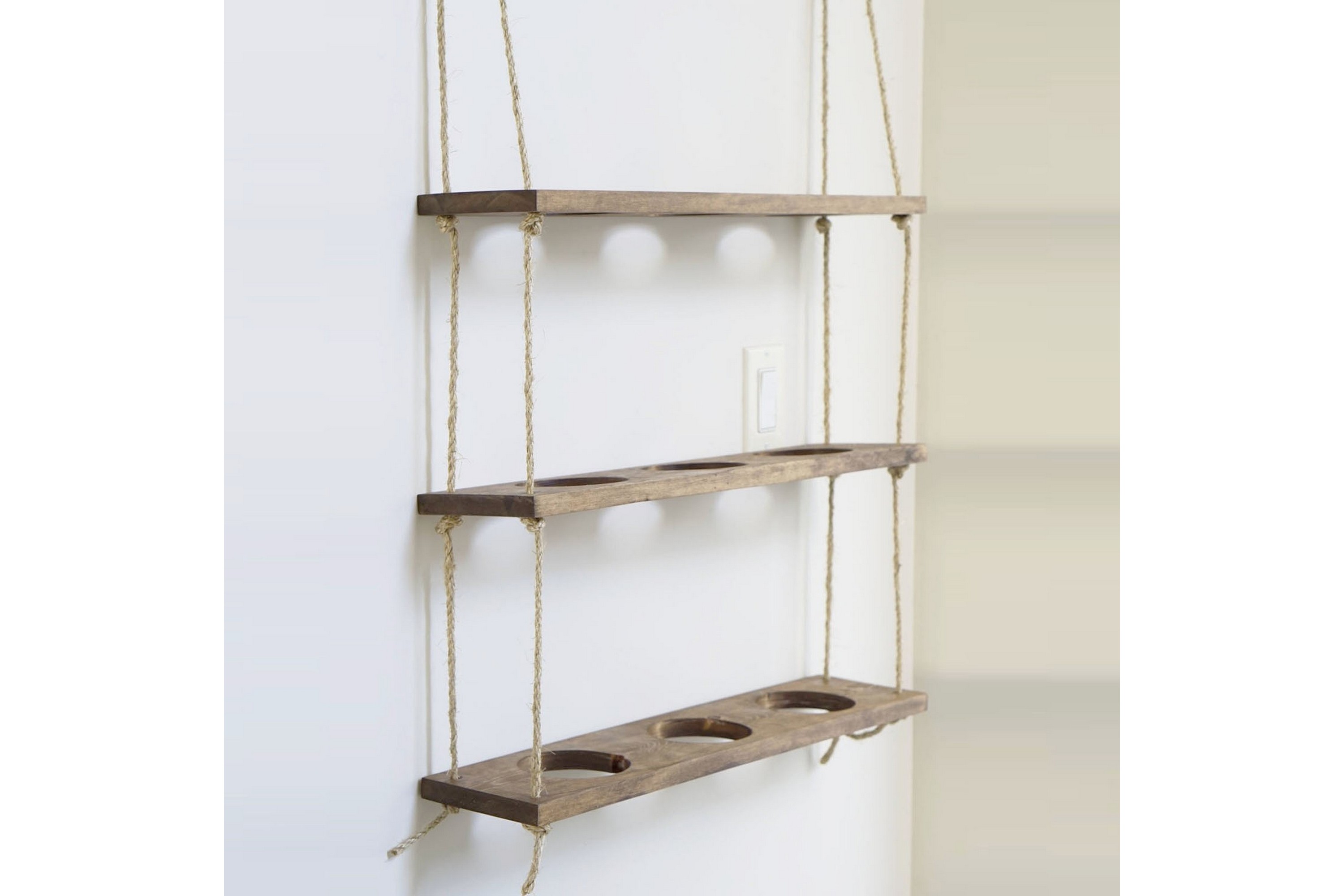 Vegghylle Valid 60 cm Brun - Oppbevaring - Chilli