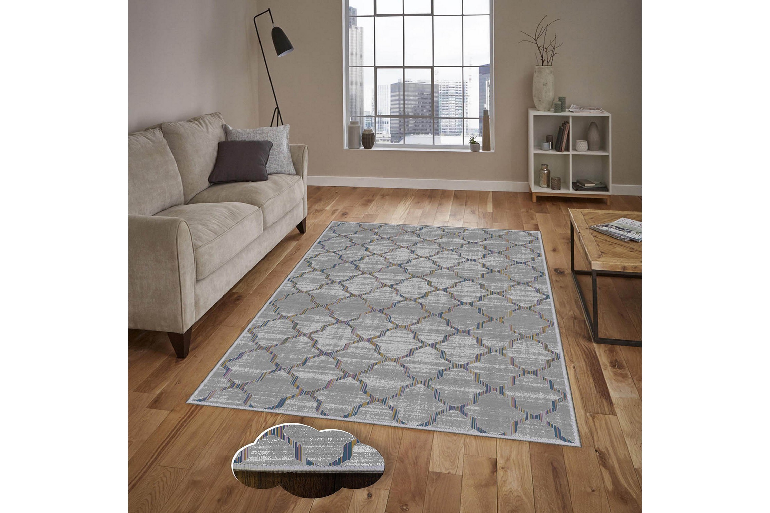 Homefesto 7 Matte 100x150 cm Multifarget - Tekstiler - Trademax