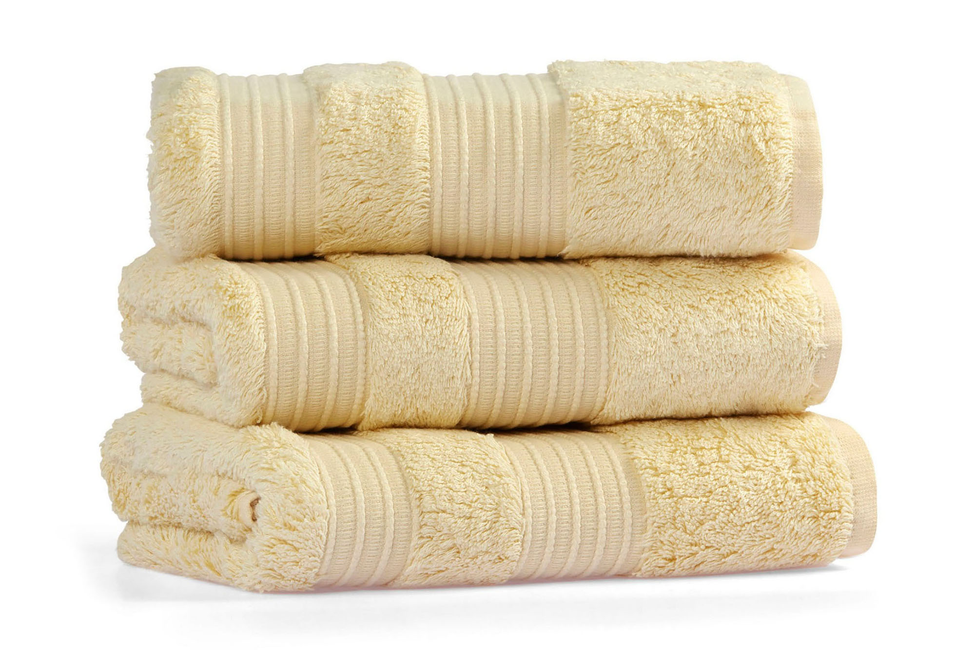 VANELLY Handduk Gul - Badrumstextilier - Furniturebox