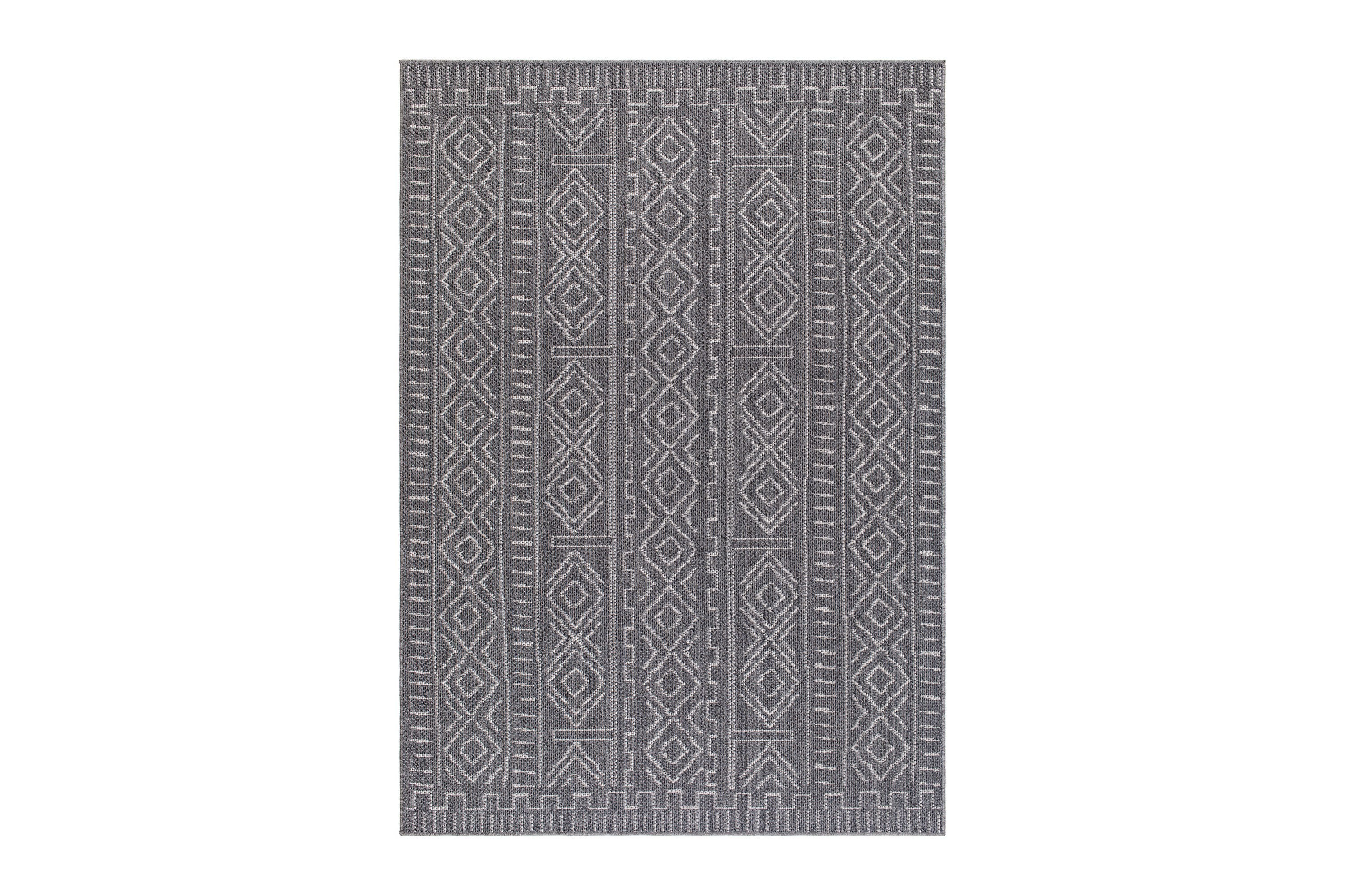 Aruba Aztec Flatvävd Matta 200x290 cm - Textilier & mattor - Furniturebox