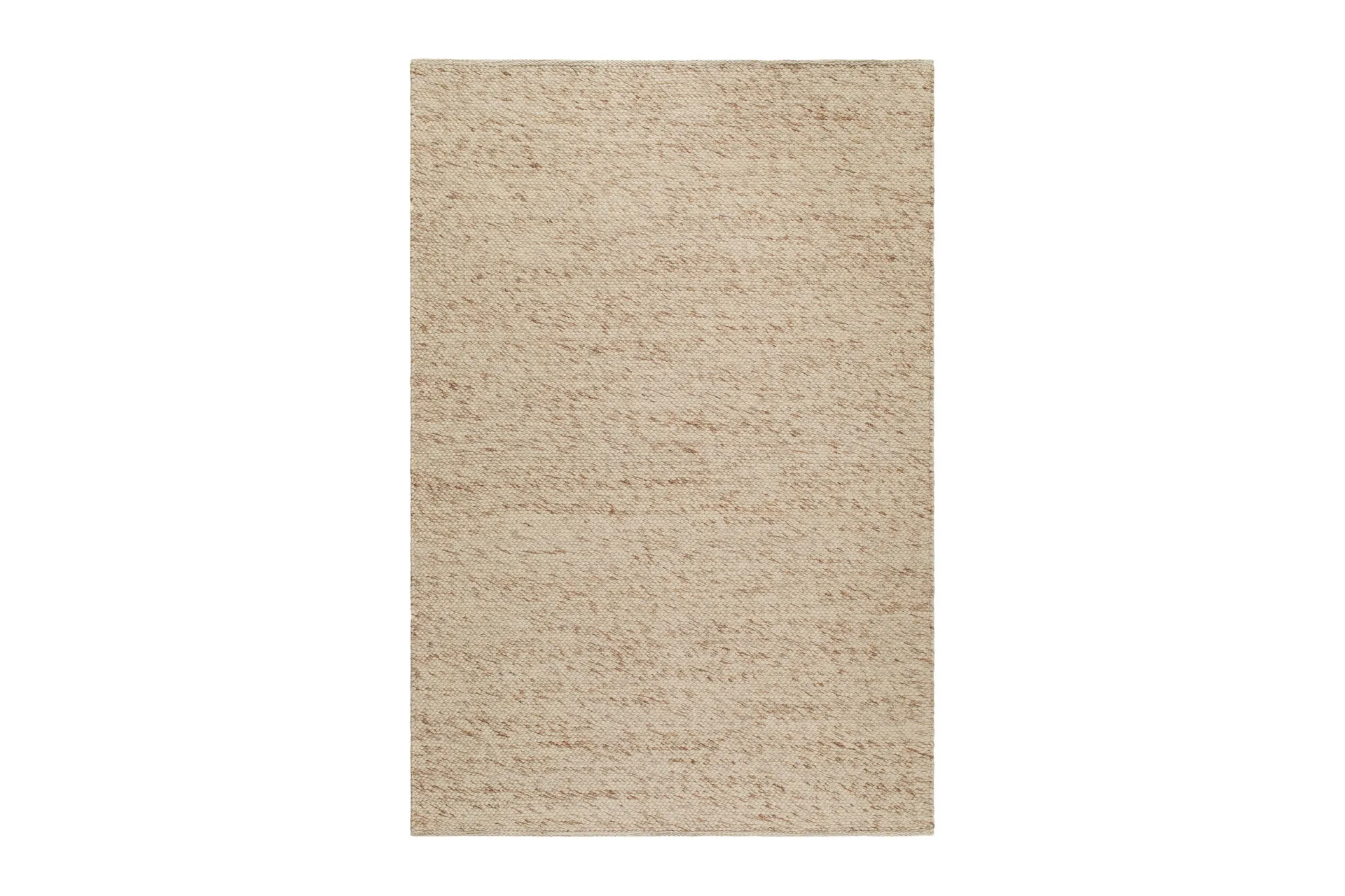 KM Home Skagen Ullmatta 160x230 cm Rektangulär Naturmelange - Textil ...