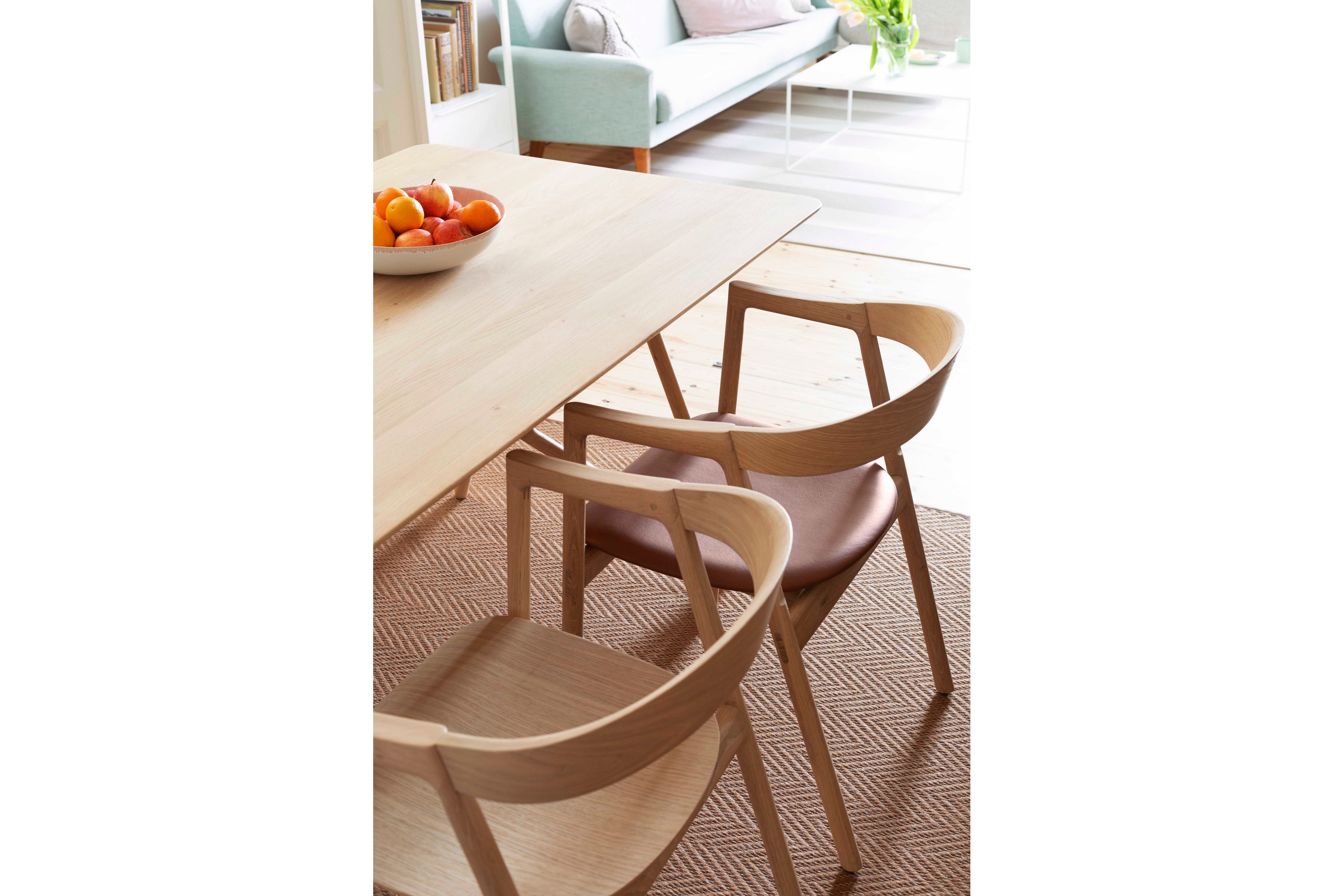 ELSA Matta Rund 160 cm Koppar - Textilier & mattor - Furniturebox