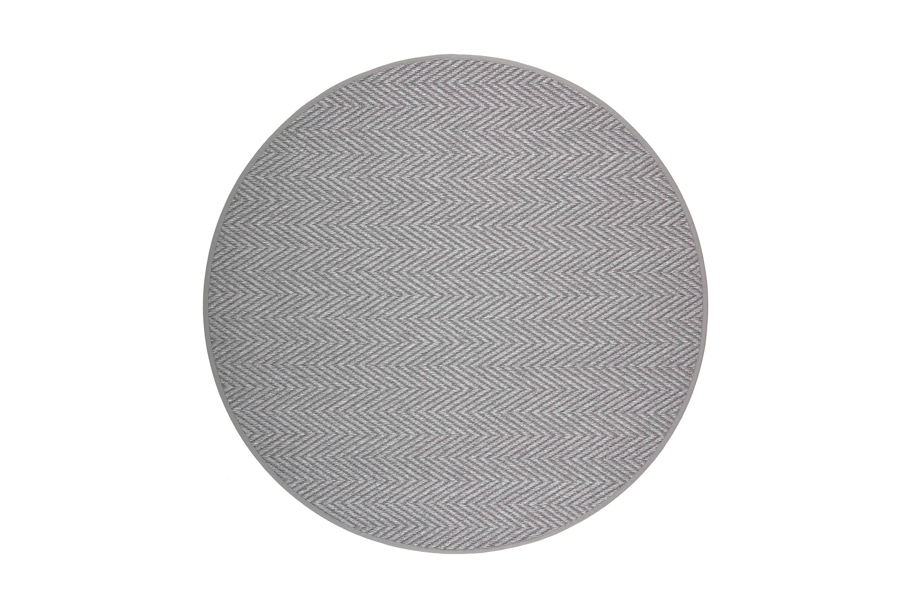 ELSA Matta Rund 200 cm Grå - Textilier & mattor - Furniturebox
