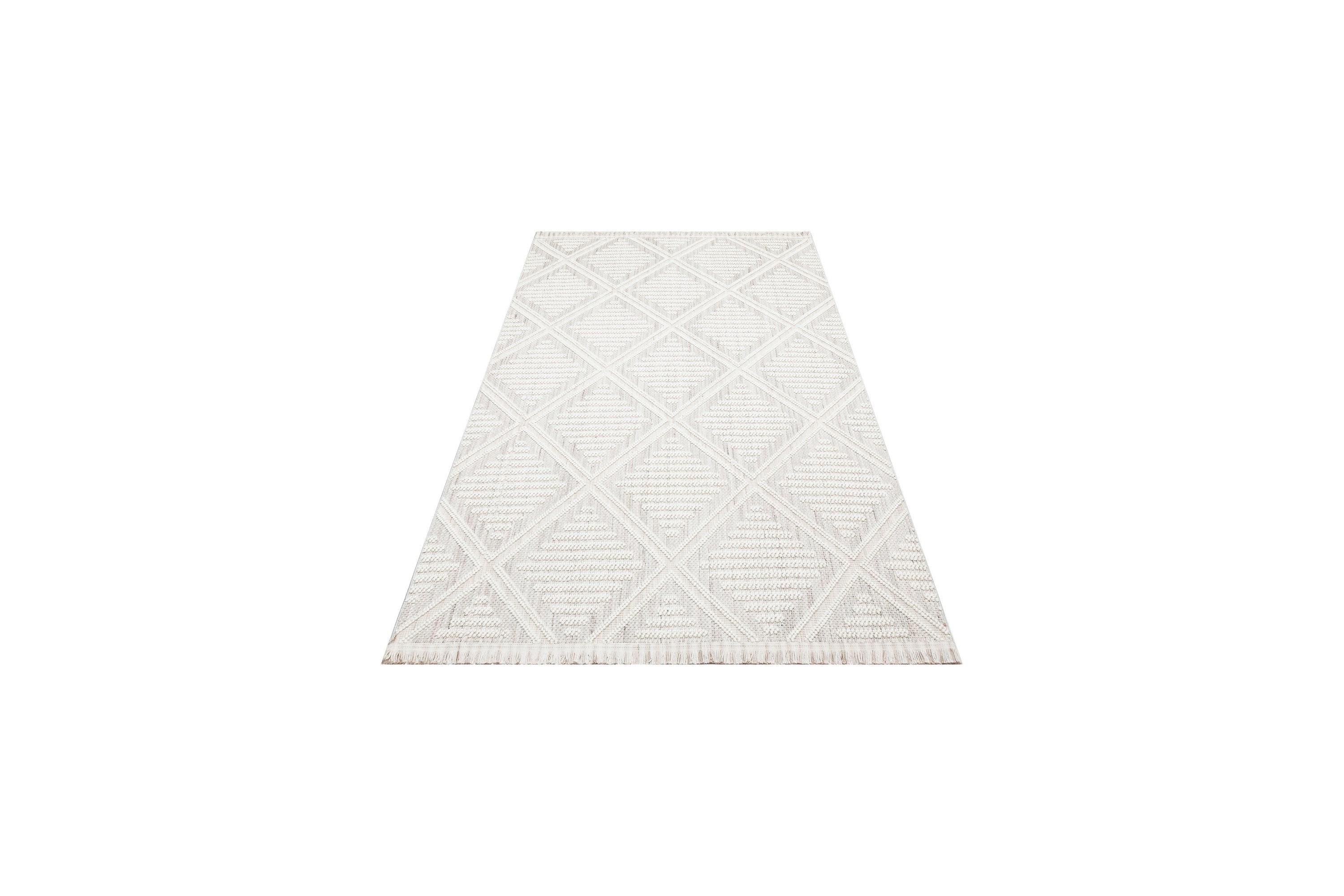 Norihiko Wiltonmatta 120x180 cm Rektangulär Grå/Creme - Textilier ...