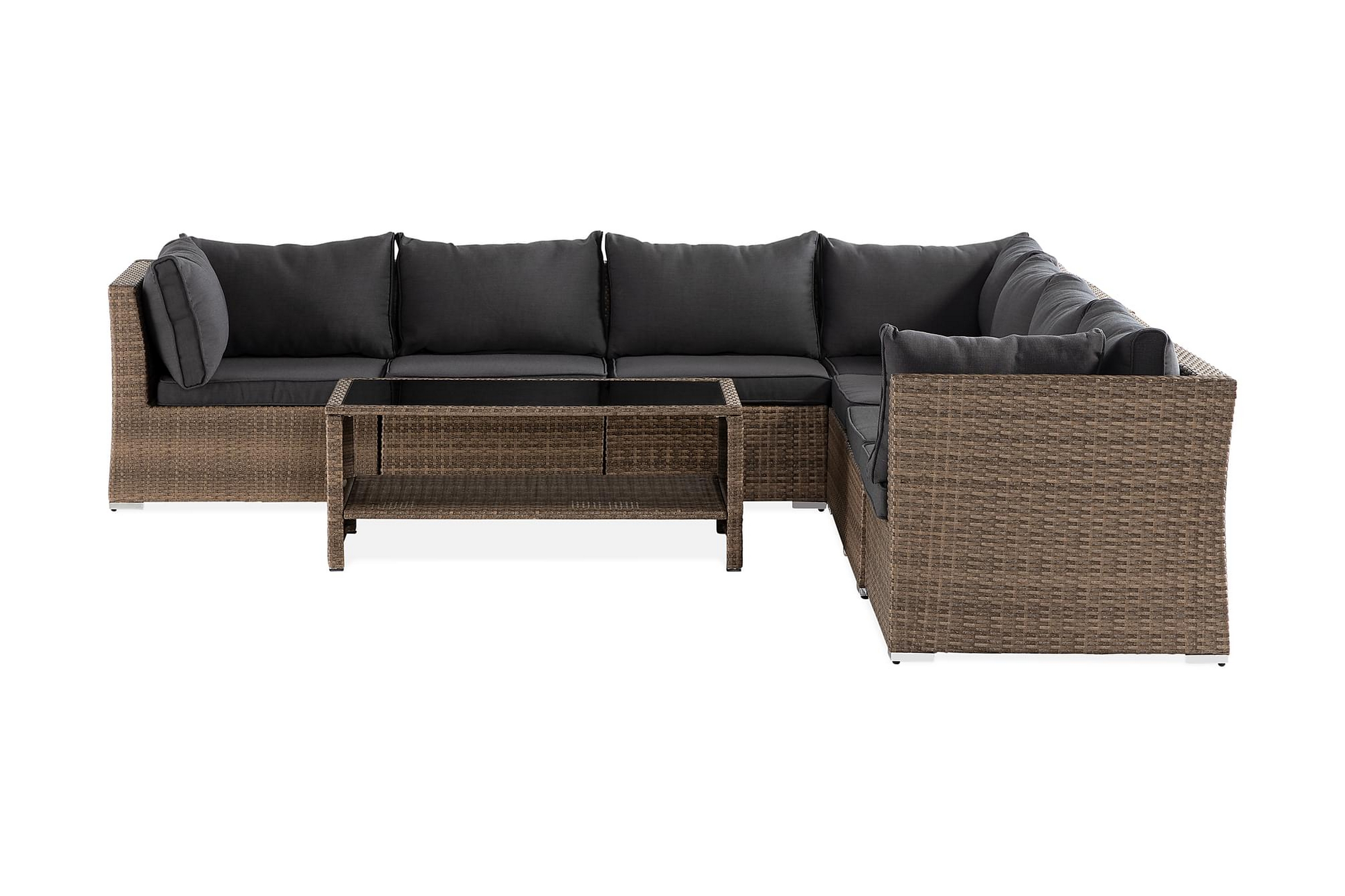 Comfort Garden Wicsonsin Loungegrupp utomhus - Soffgrupp till trädgård ...