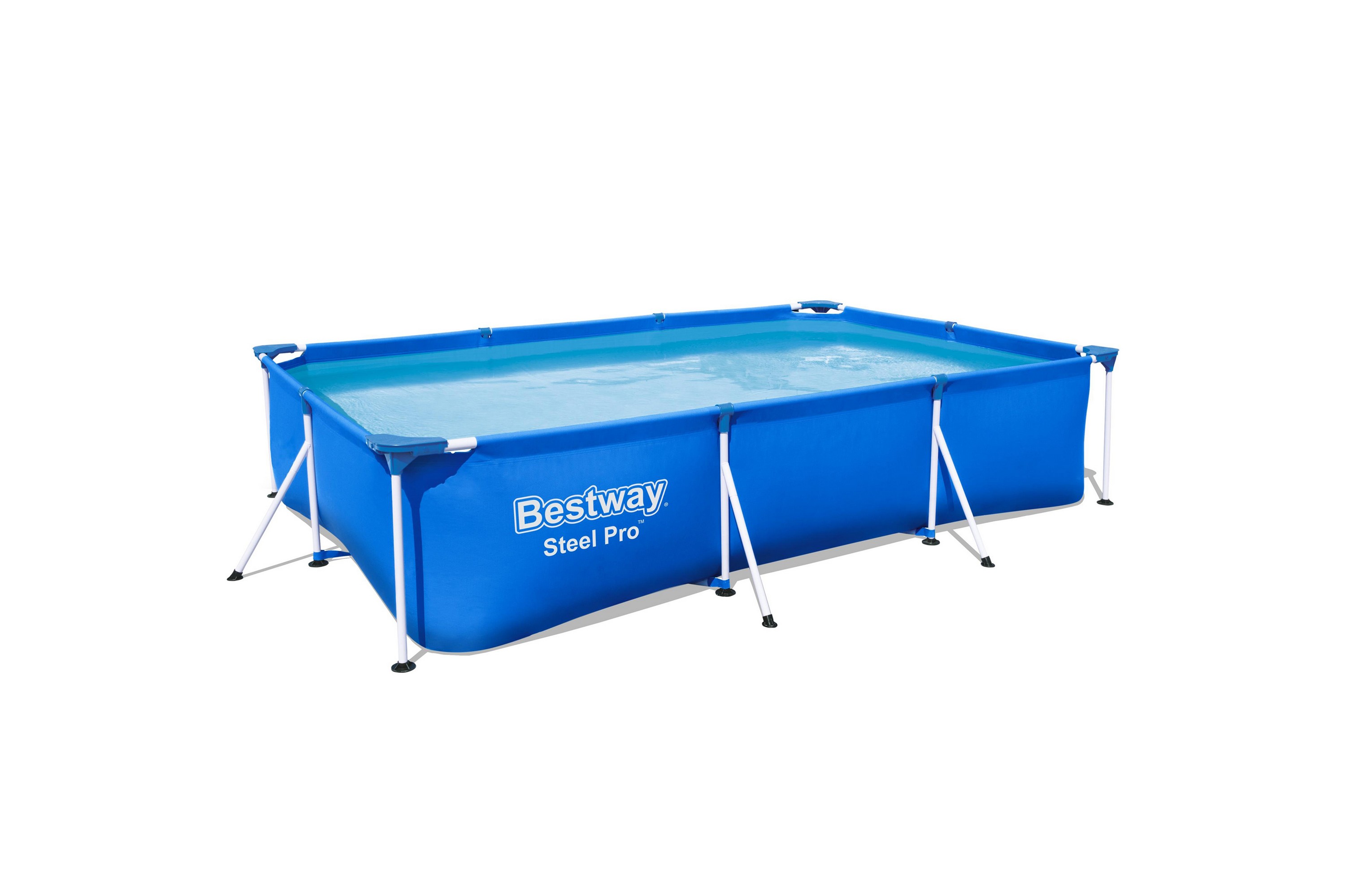 Bestway Bestway Steel Pro Ovanmarkpool 3x2 m Blå Bestway - Trädgård ...