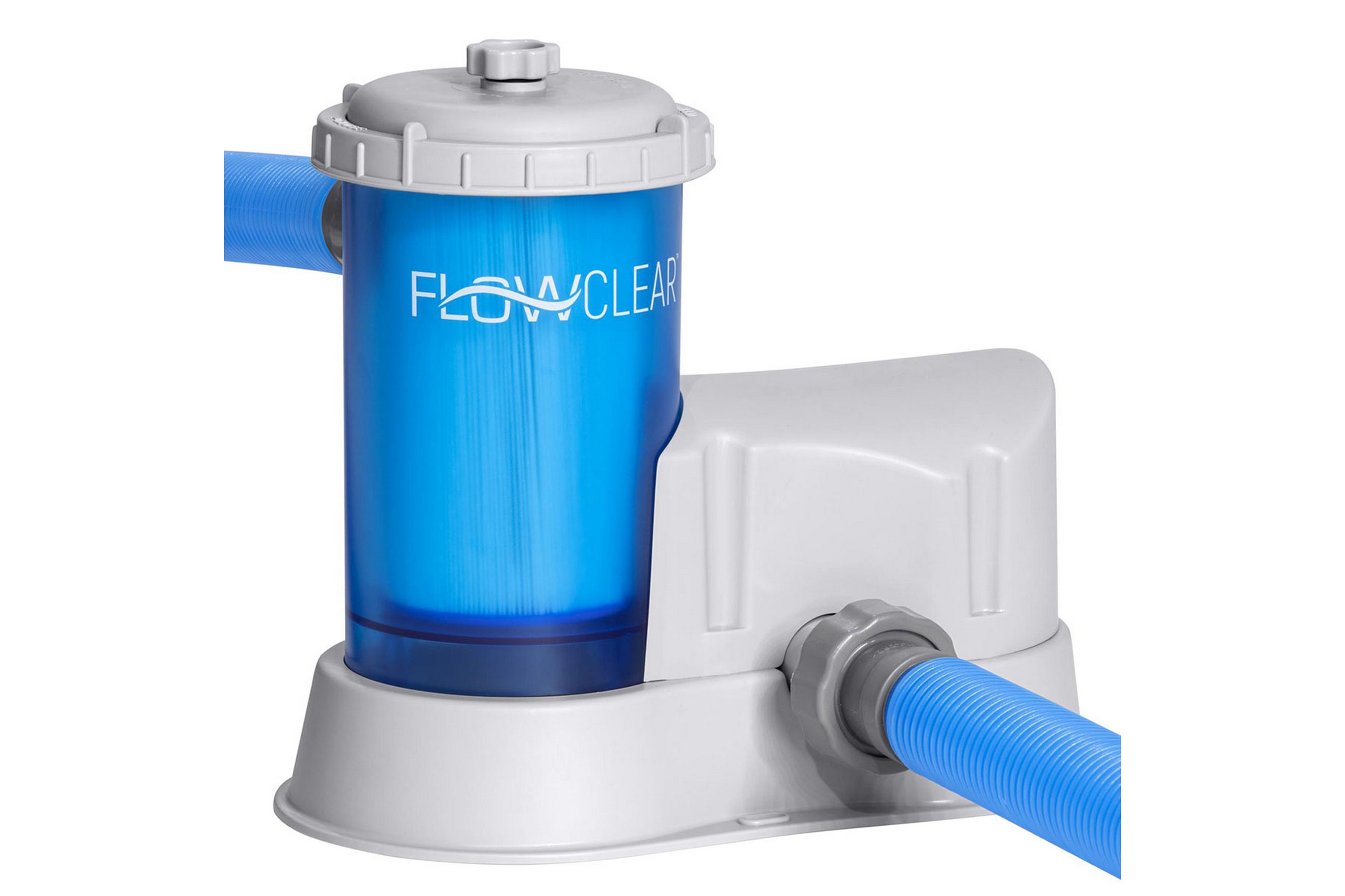 Bestway Bestway Flowclear transparent filterpump till ovanmarkpool B ...