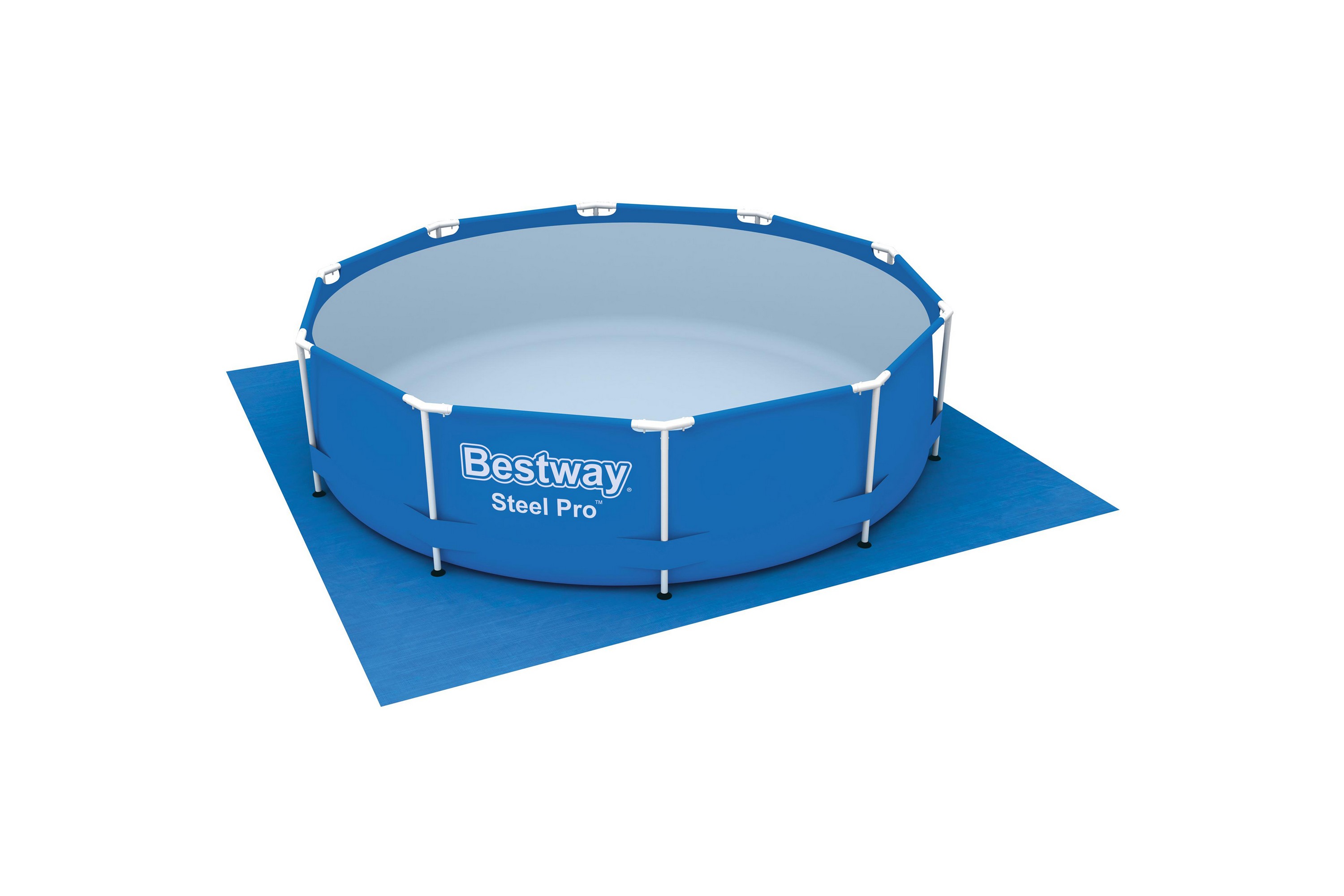 Bestway Flowclear markduk för 3,05m pool Blå Bestway - Trädgård ...