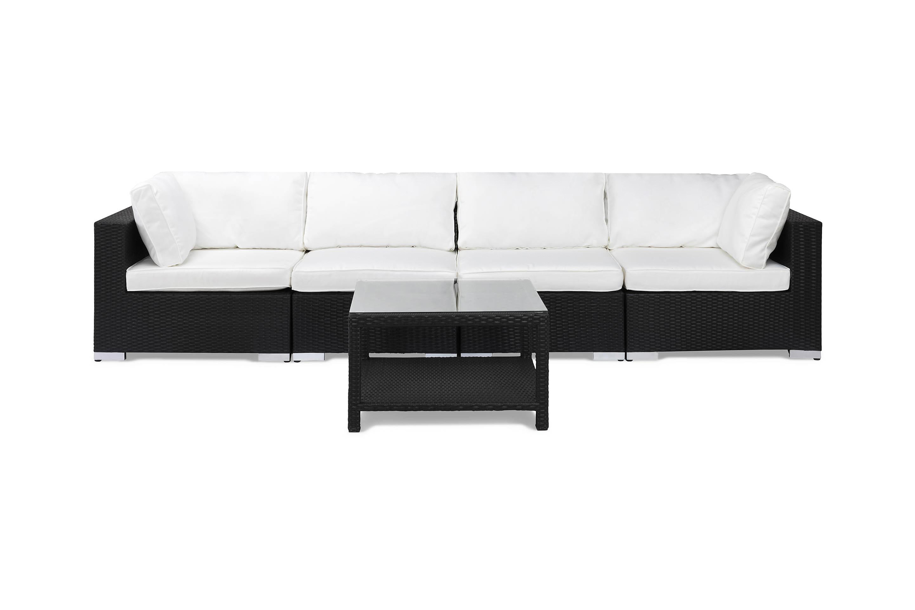 Comfort Garden Bahamas Loungegrupp Utomhus - 4-sits Konstrotting ...