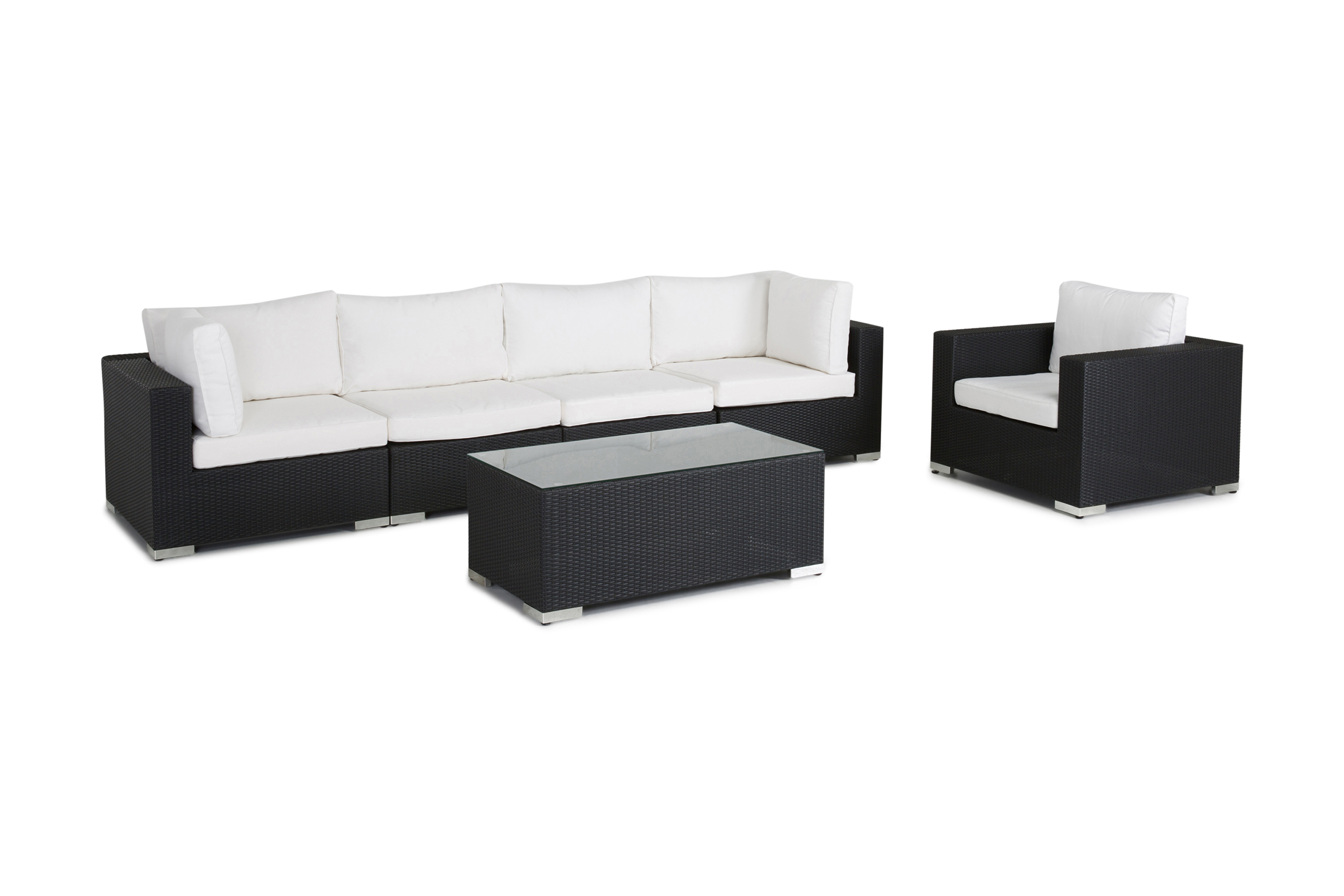 Comfort Garden Bahamas Loungegrupp Utomhus - 5-sits Konstrotting ...