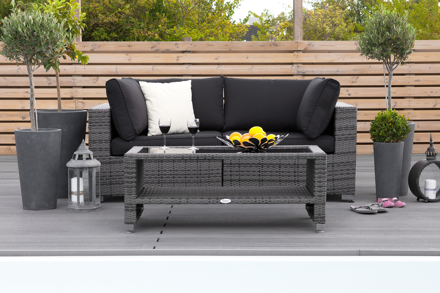 Comfort Garden Bahamas Liten loungegrupp utomhus - Soffgrupp till ...