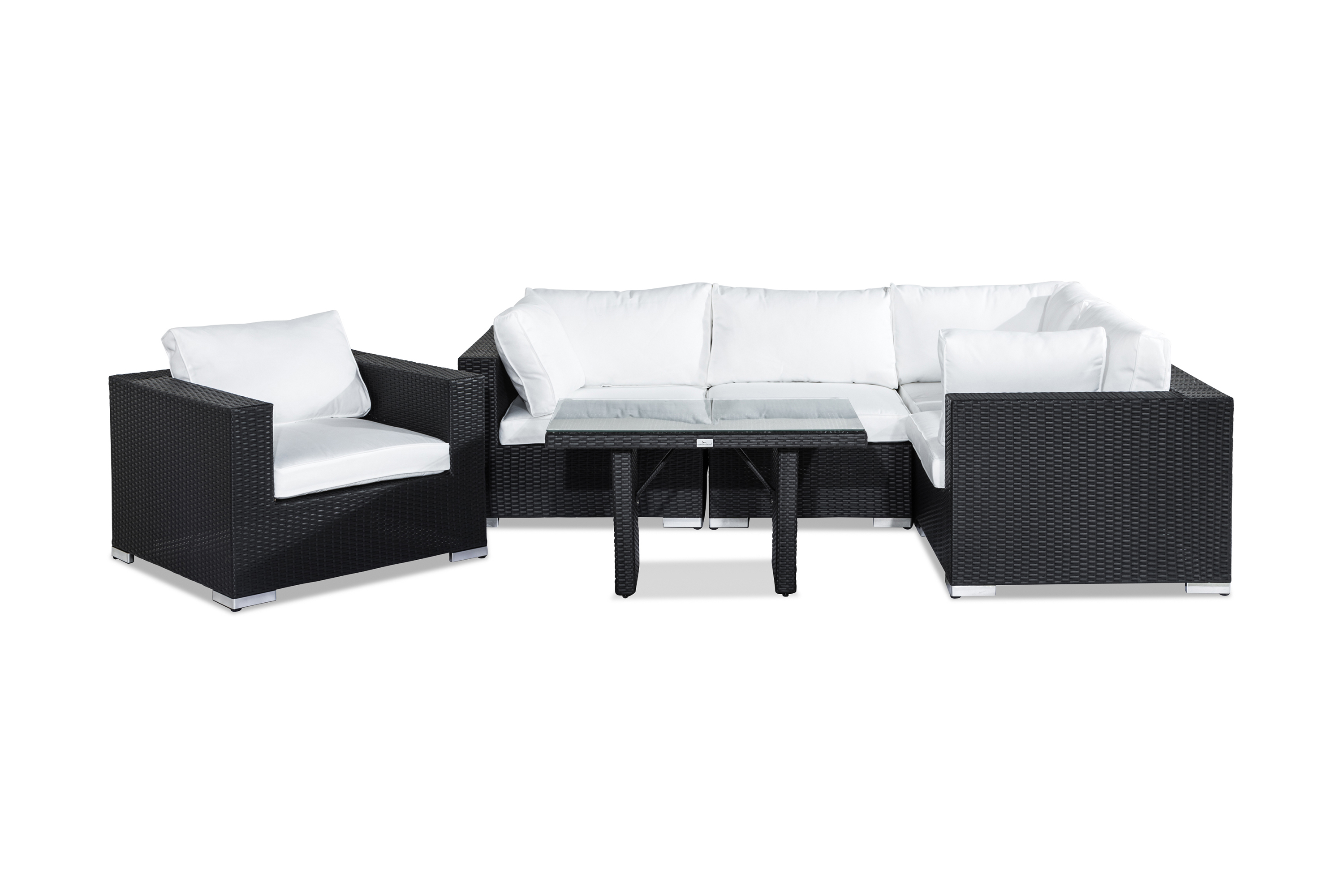 Comfort Garden Bahamas Loungegrupp Utomhus - 5-sits Konstrotting ...