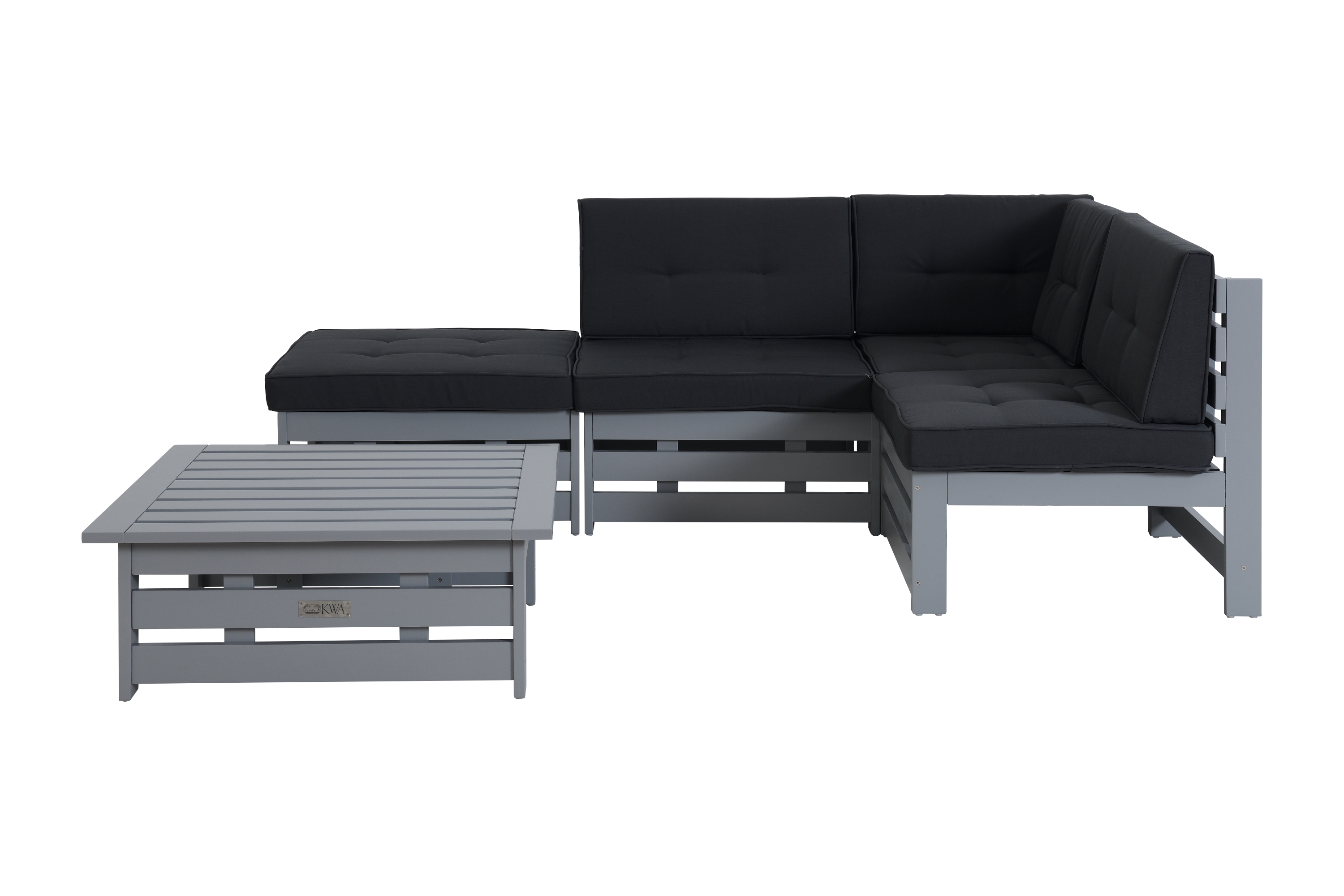 Husarn HörnLoungegrupp utomhus - Soffgrupp till uteplats 4-sits ...