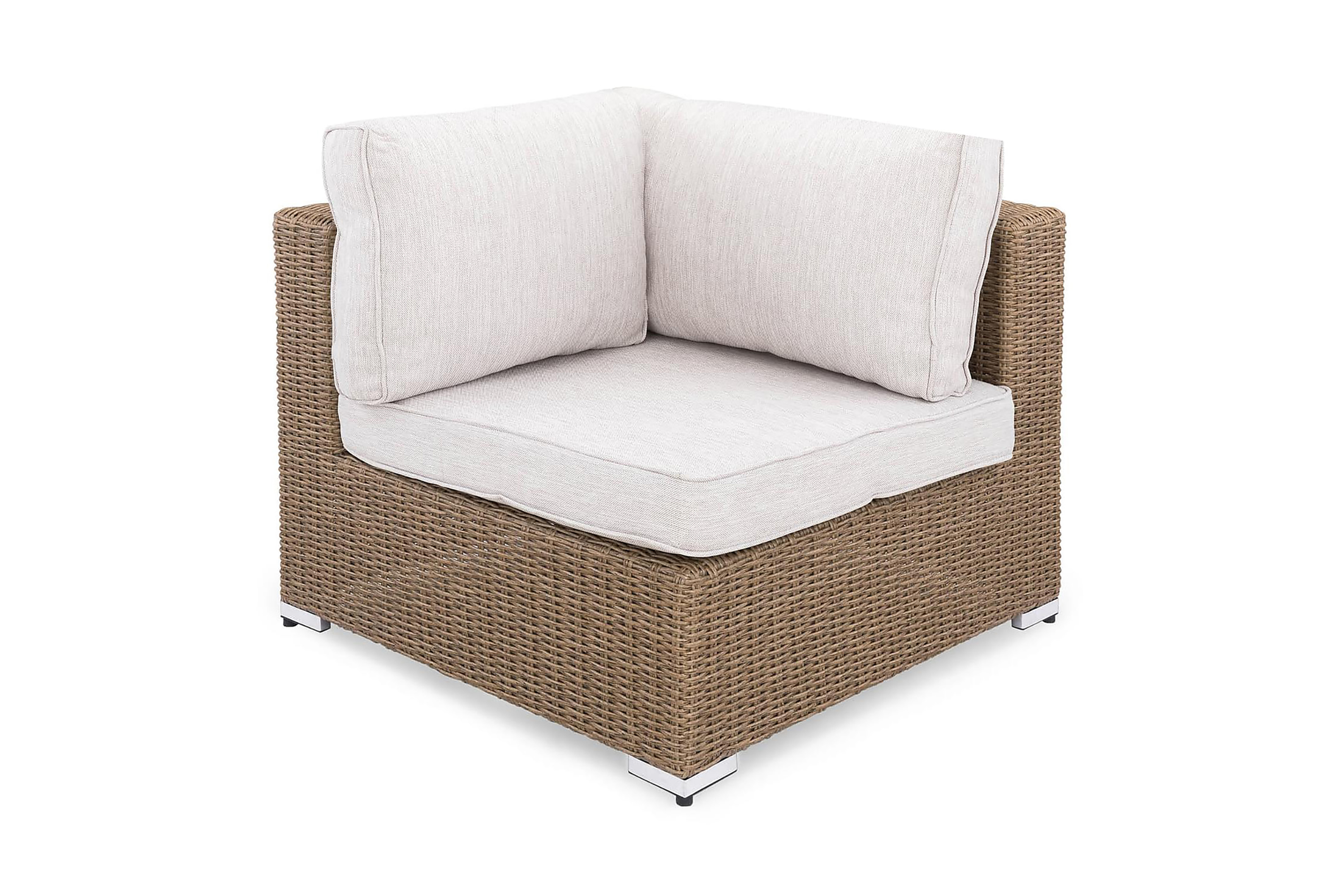 deNoord Marcus Hörnmodul utomhus med Dyna i konstrotting Natur Beige ...