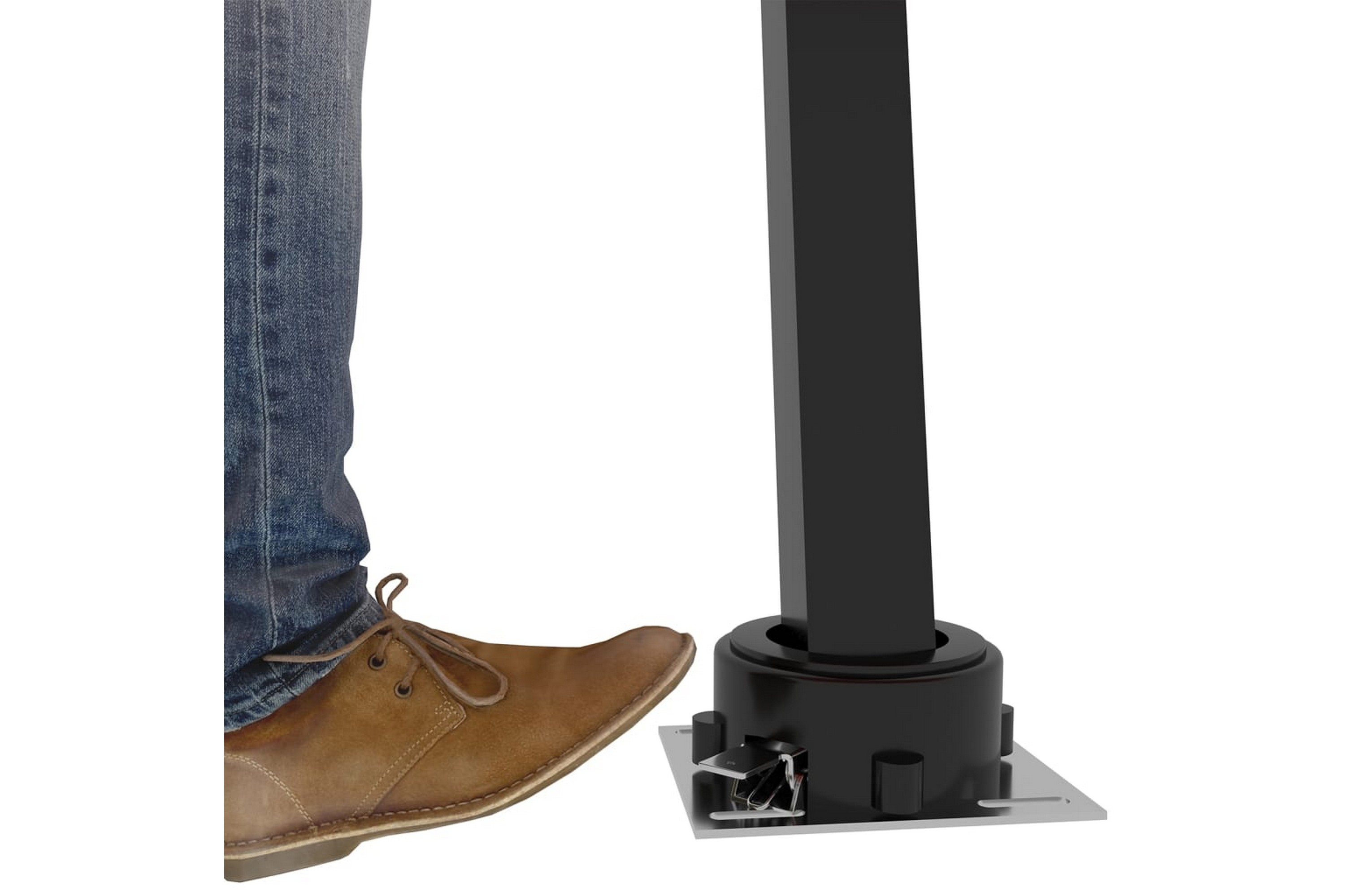 Be Basic Automatisk markis med vindsensor & LED 350x250 cm gul/vit Gul ...