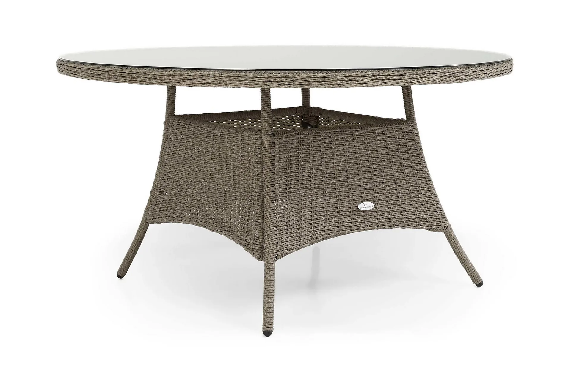deNoord Marcus Stort Runt Matbord Utomhus 140 cm – Utebord i ...