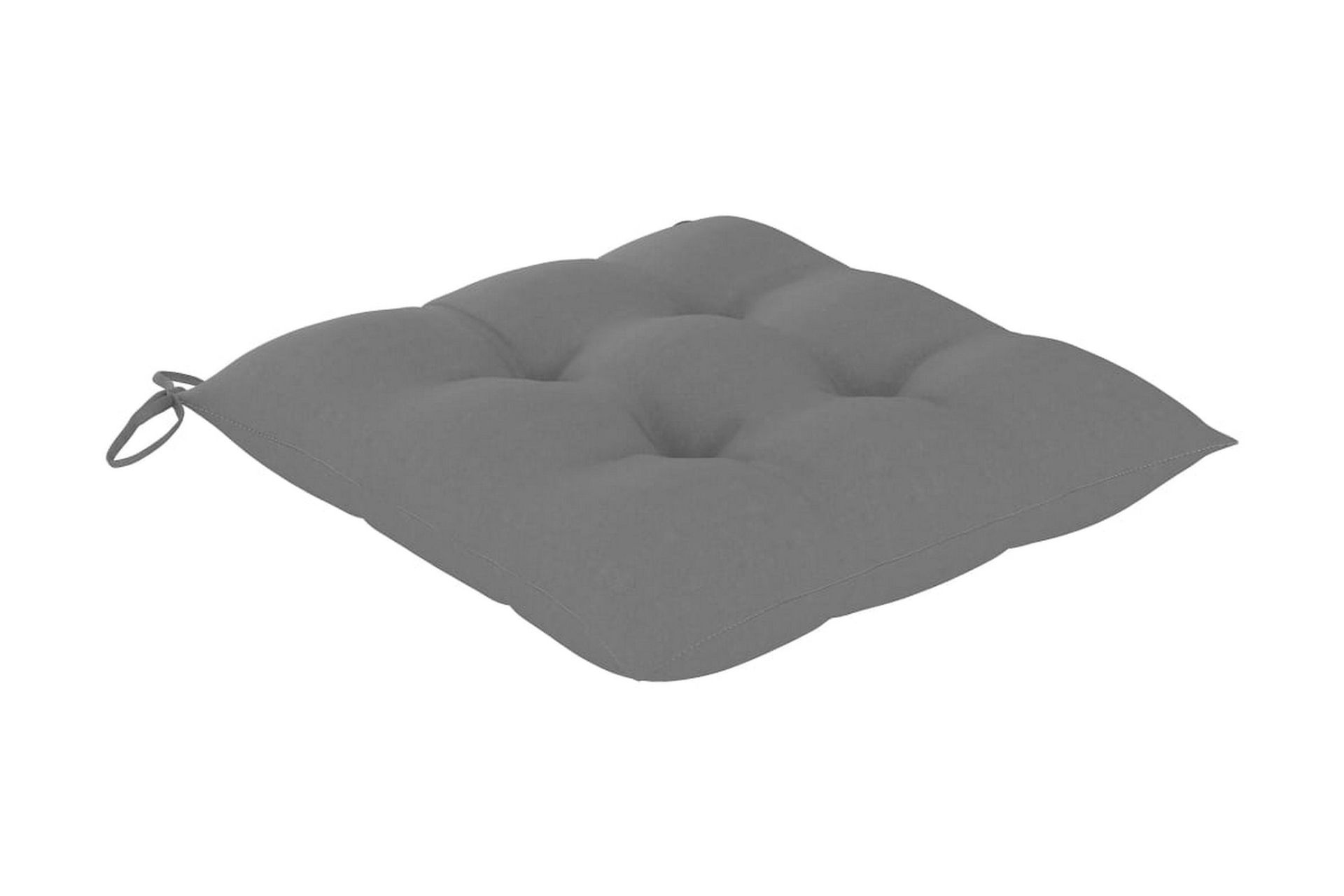 Stolsdynor 4 st grå 40x40x7 cm tyg - Ryggdynor & sittdynor utemöbler ...