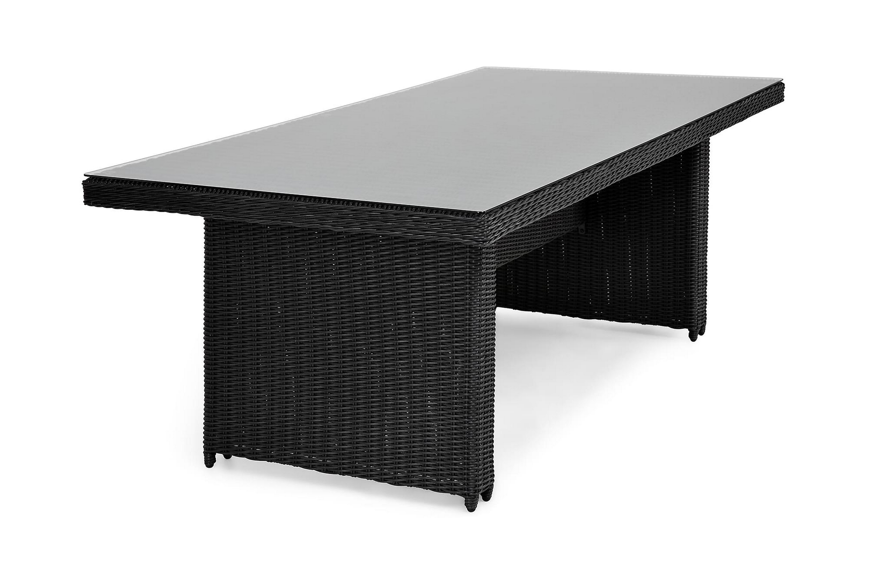 MARCUS Matbord 200x100 cm Svart - Matbord ute - Furniturebox