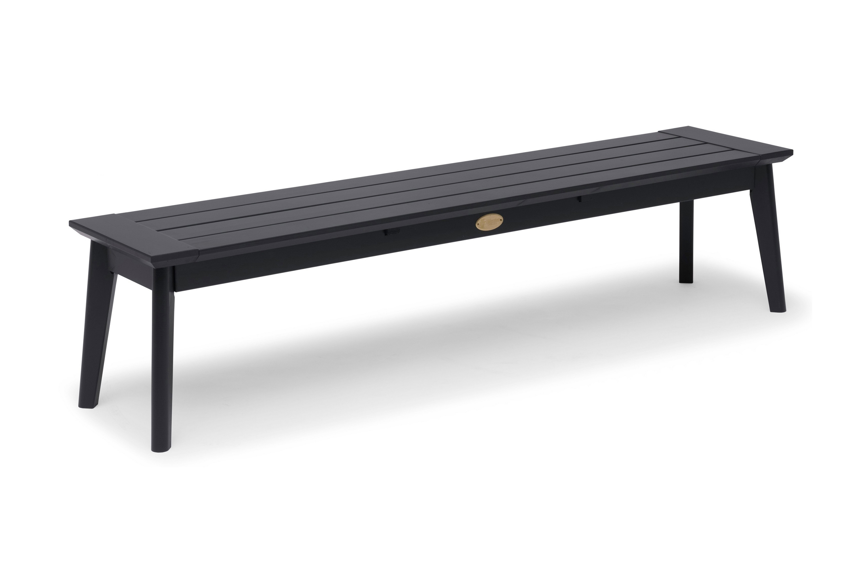 HILLERSTORP Utestoltö Bänk Utomhus Svart Svart - Utemöbler - Furniturebox