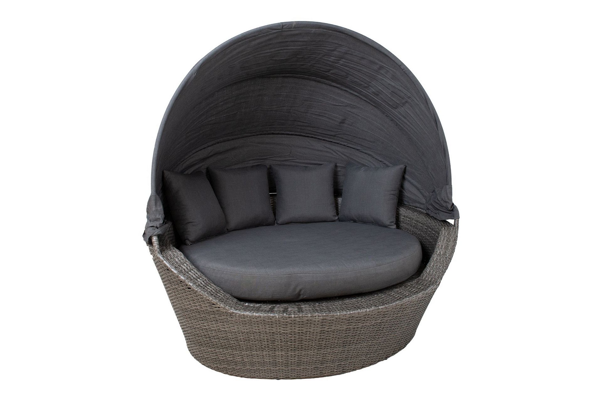 Mini Muse Soffa med tak Grå - Utemöbler - Furniturebox
