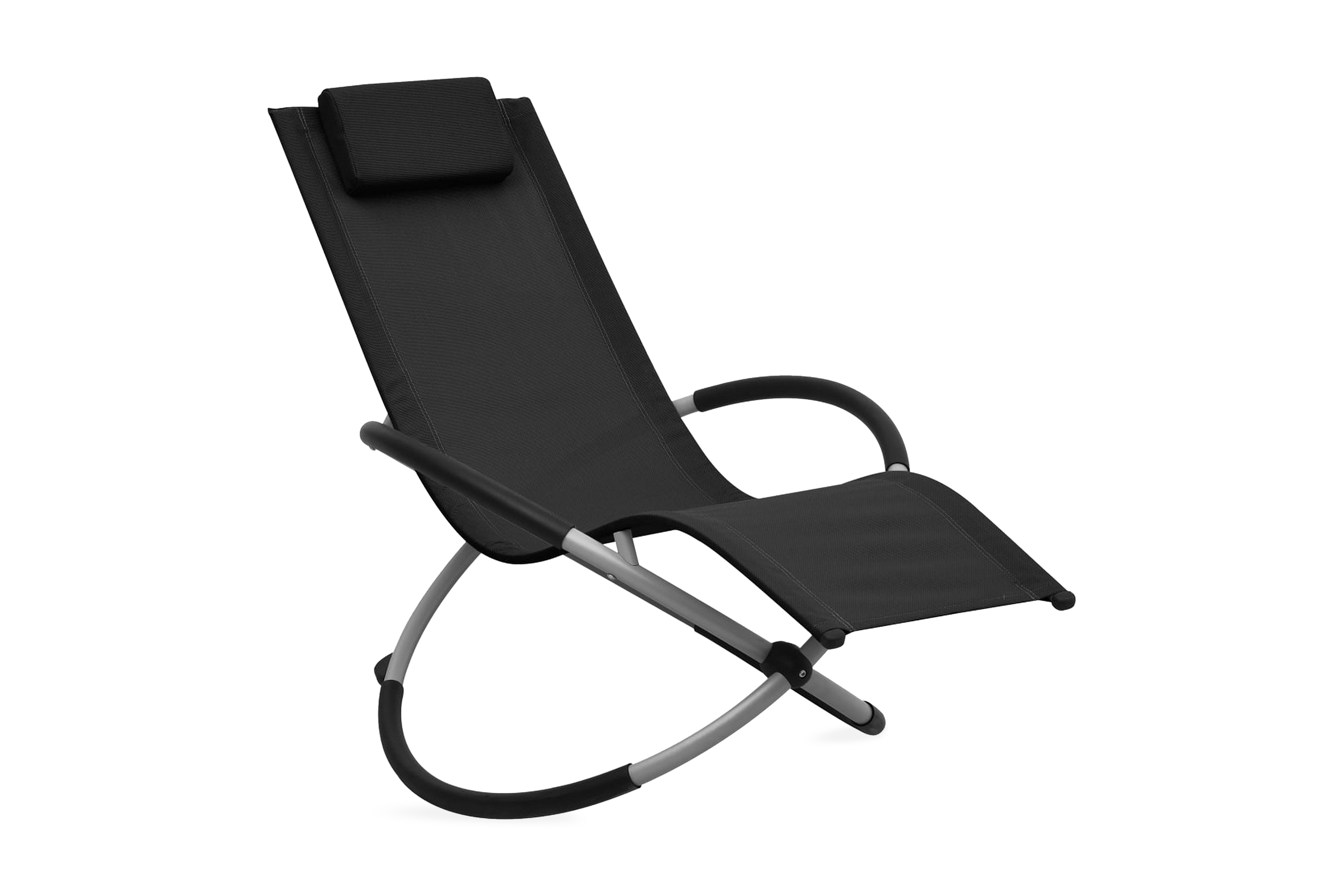 Solstol för barn stål svart - Utemöbler - Furniturebox