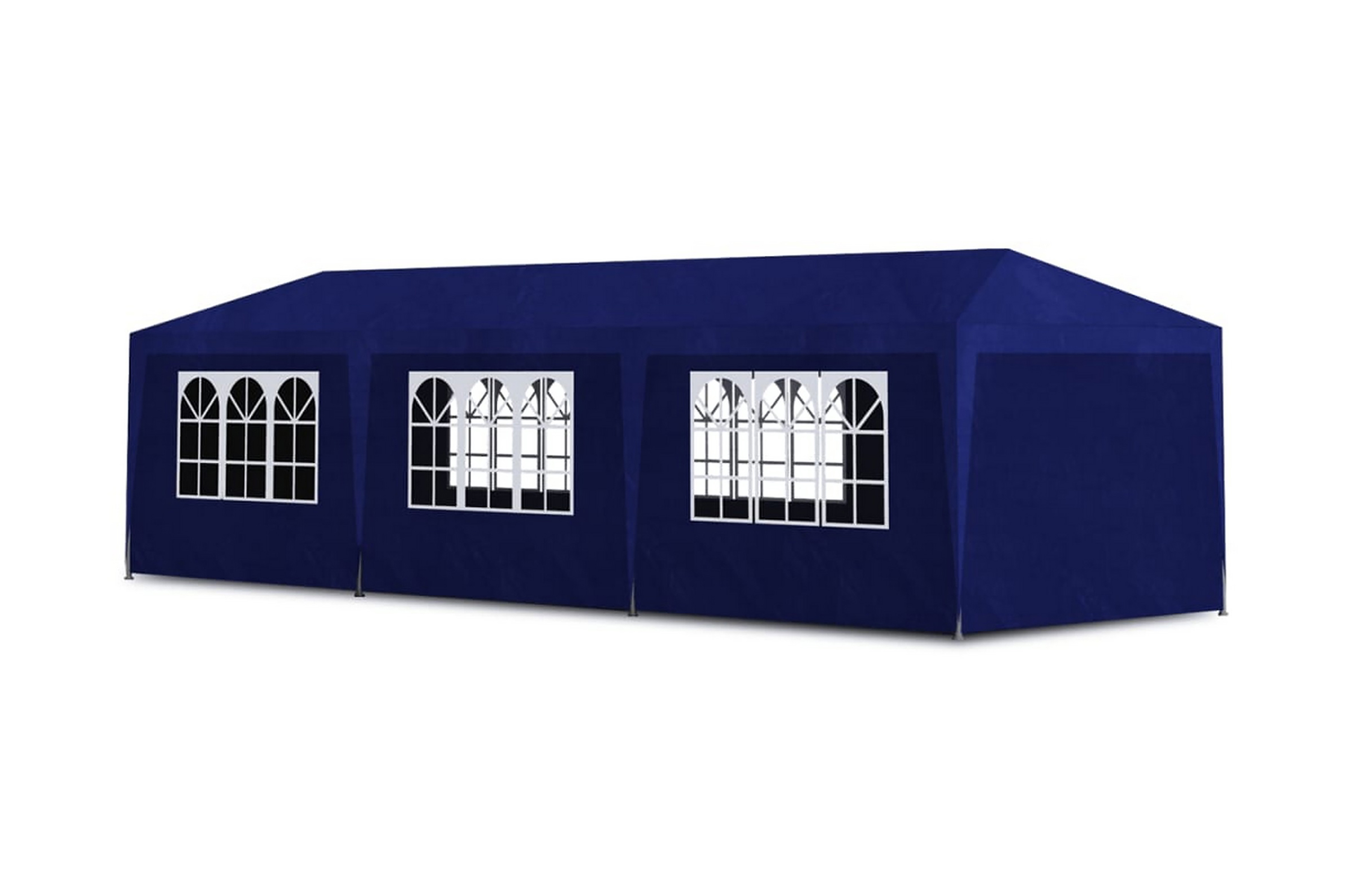 Partytält 3x9 m blå - Utemöbler - Furniturebox